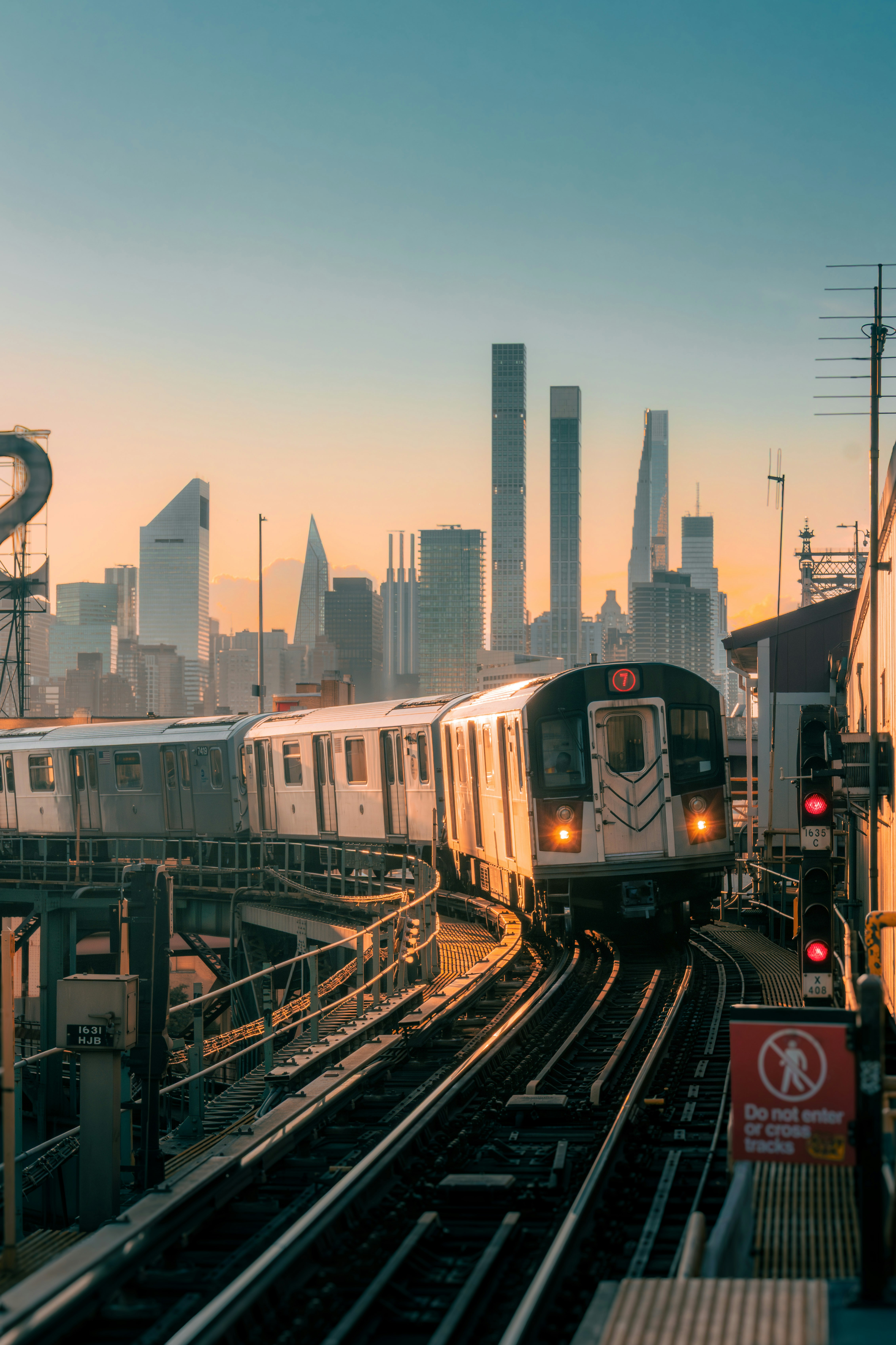 Sunset Commuter to the City