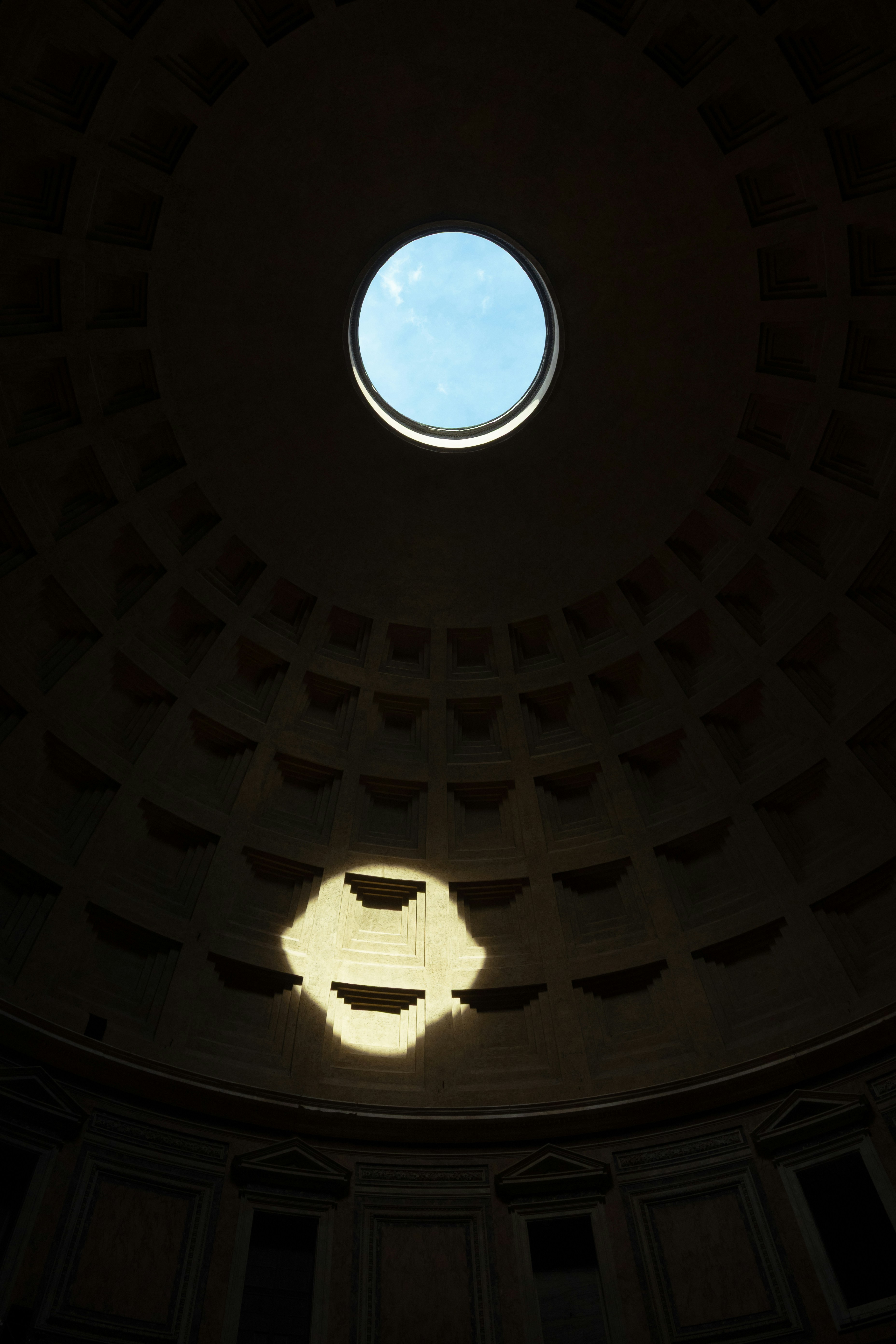 Circle of Light: Skyhole in an Ancient Dome