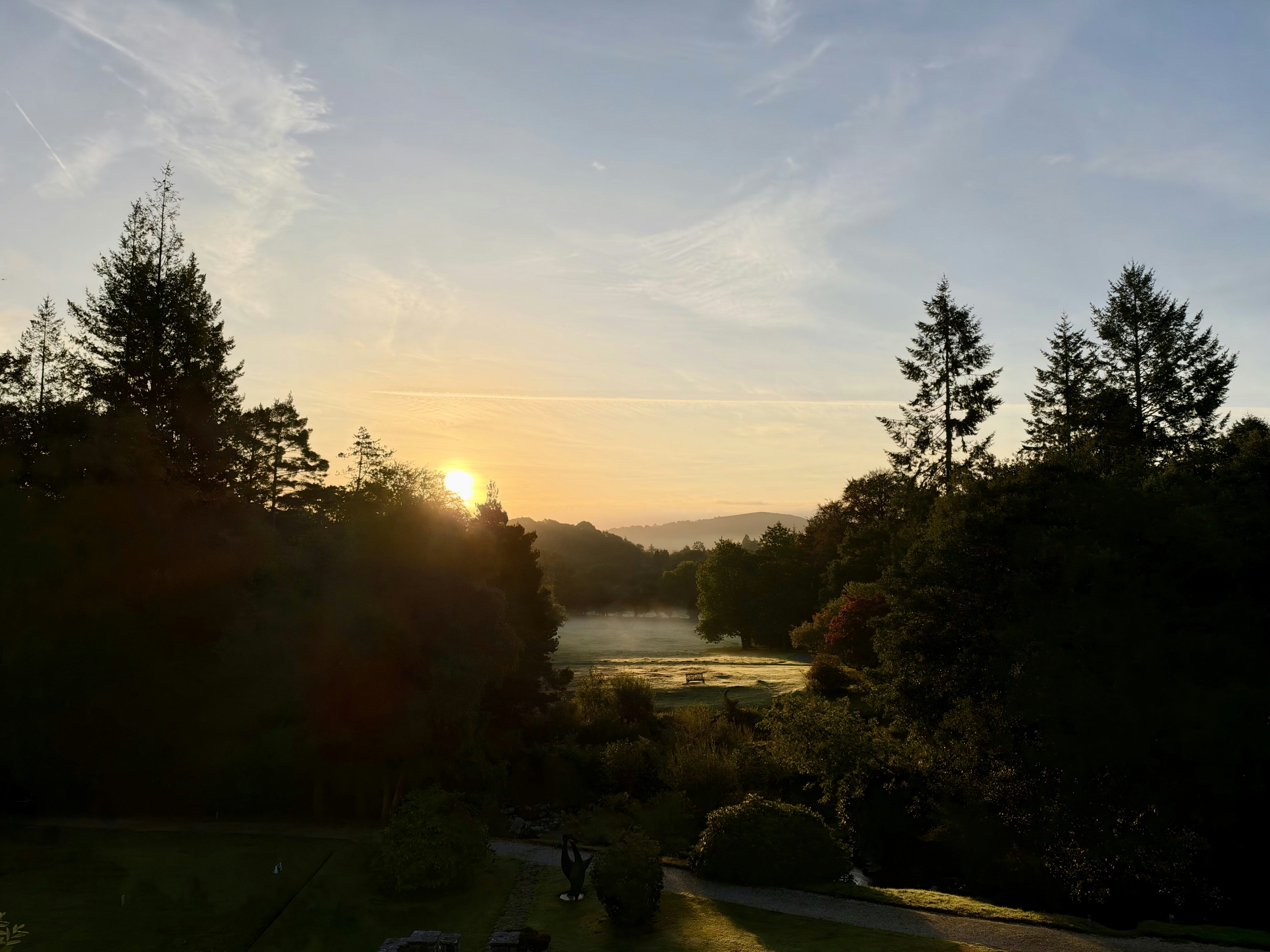 Sunrise at Gidleigh Park, Devon, September ‘26
