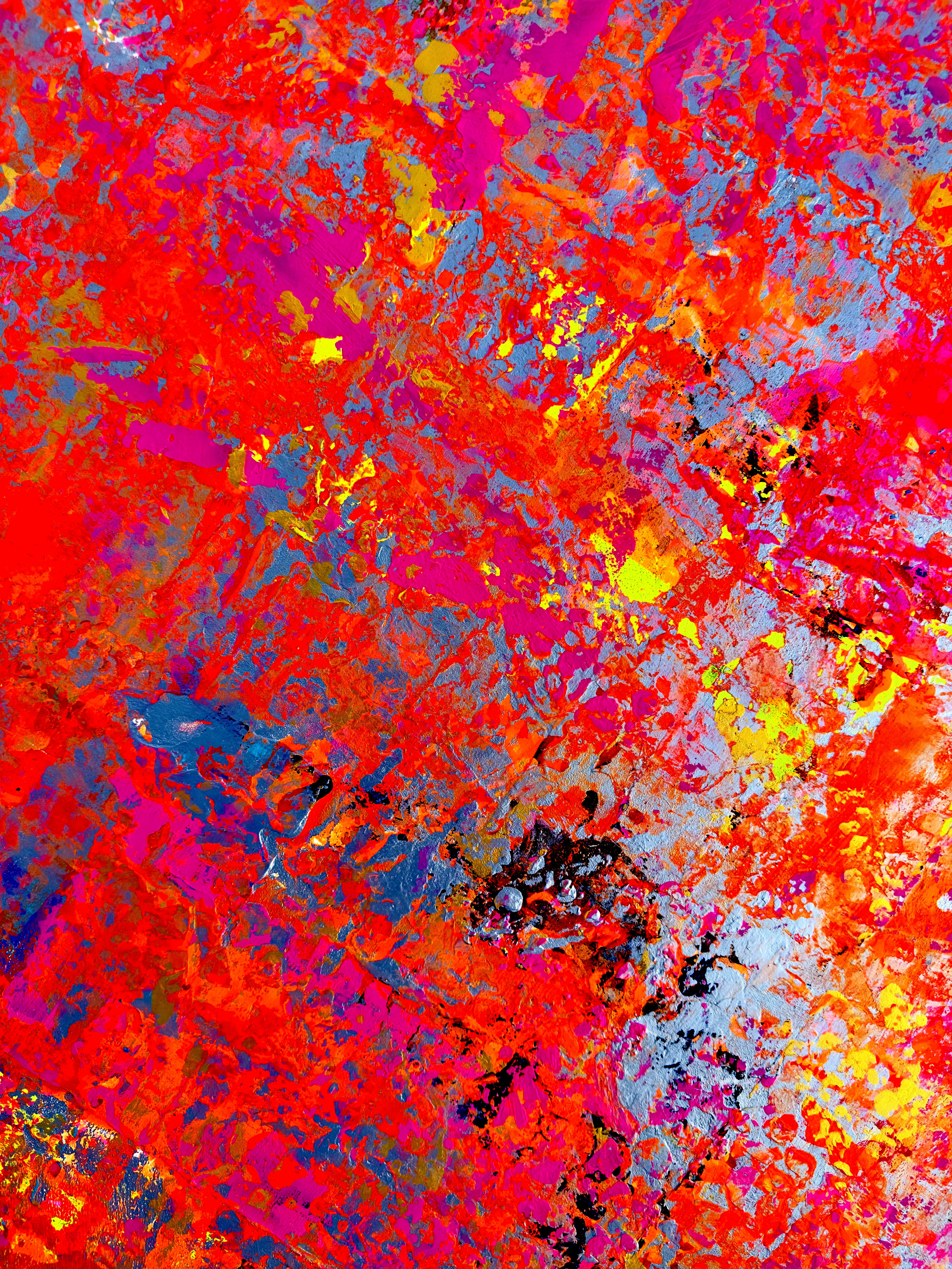 Chromatic Confetti: An Explosion of Color and Texture
