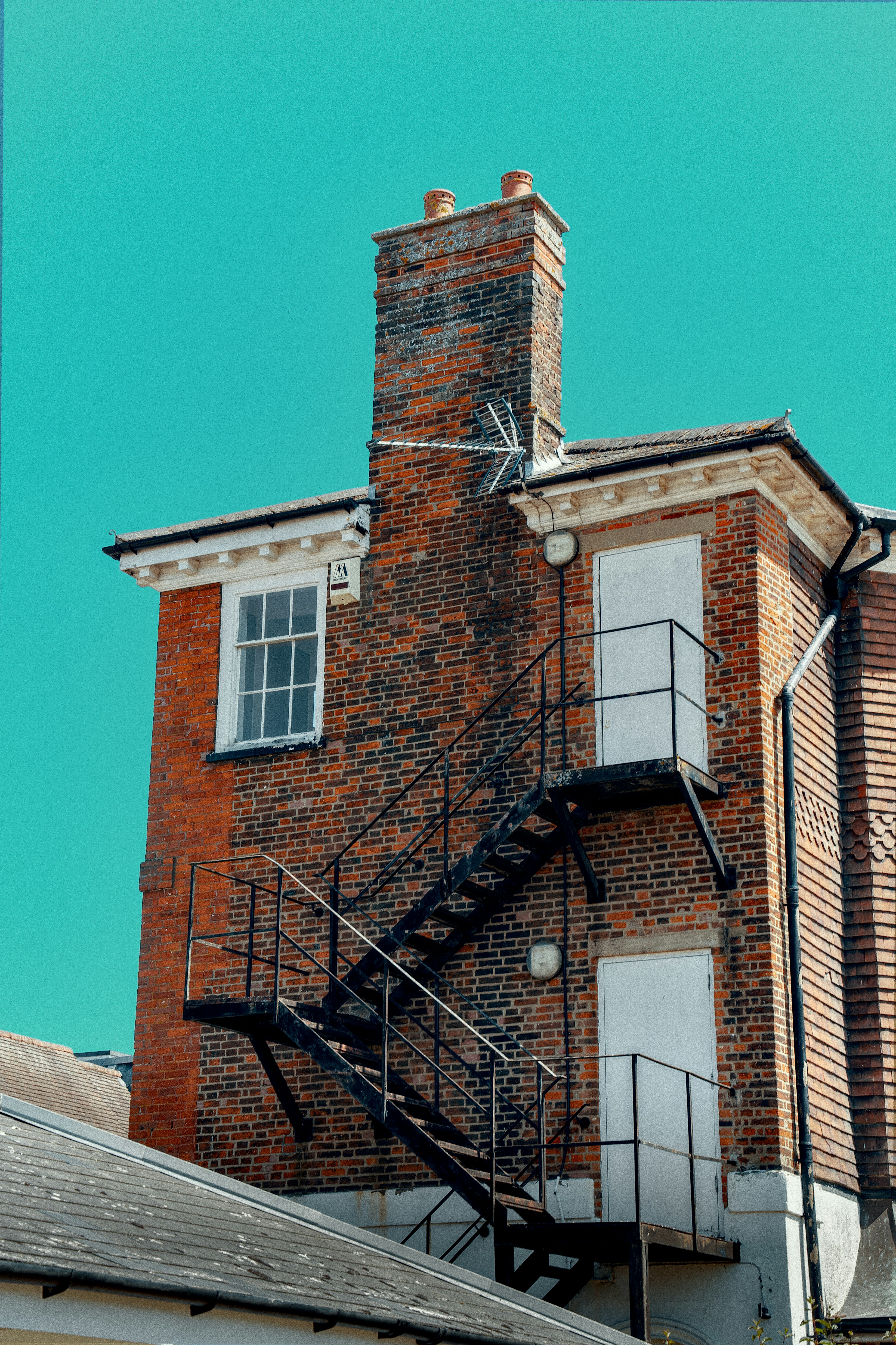 Brick Staircase to the Sky: An Urban Fire Escape Tale
