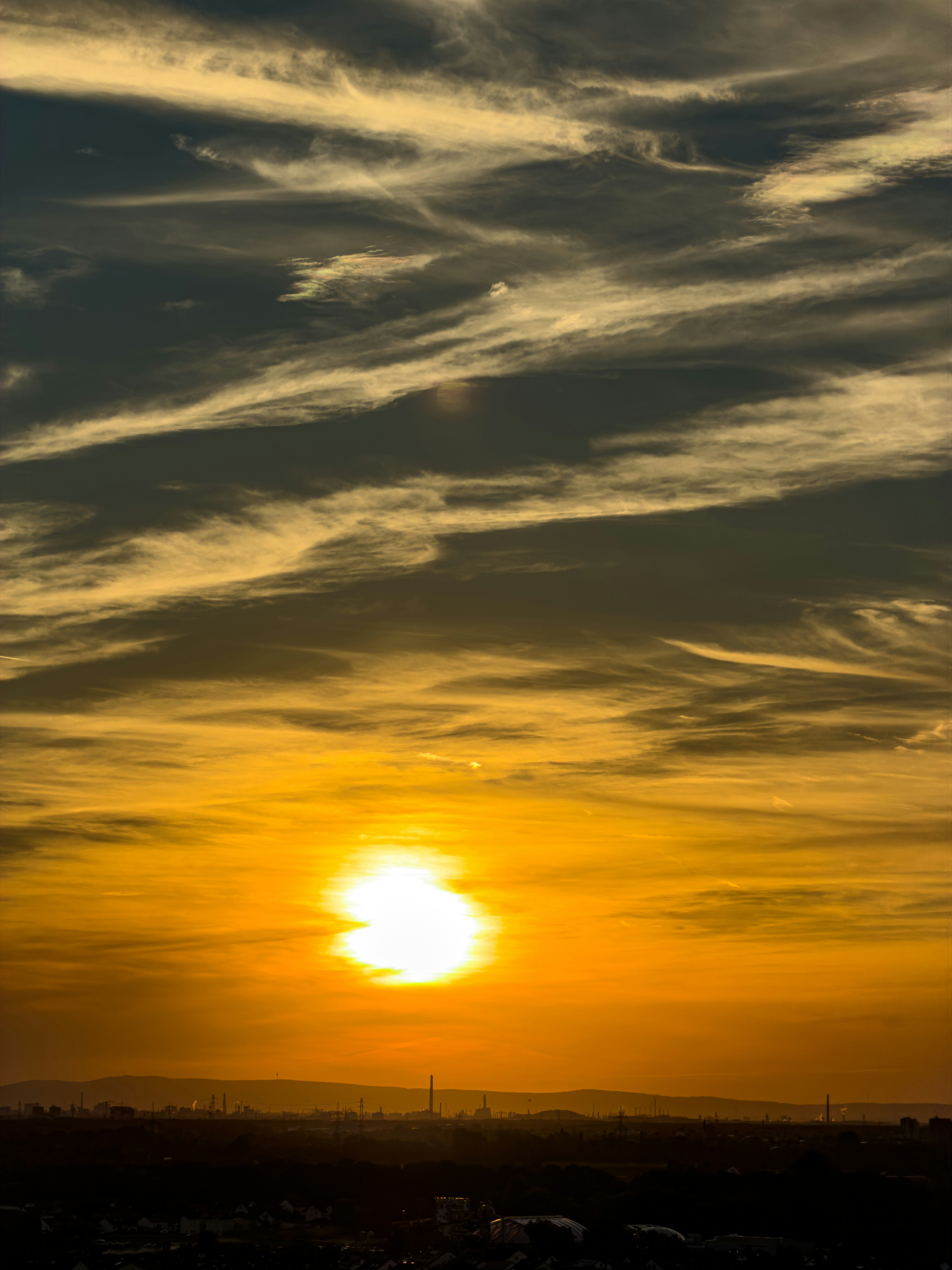 Evening Ember Over the Horizon