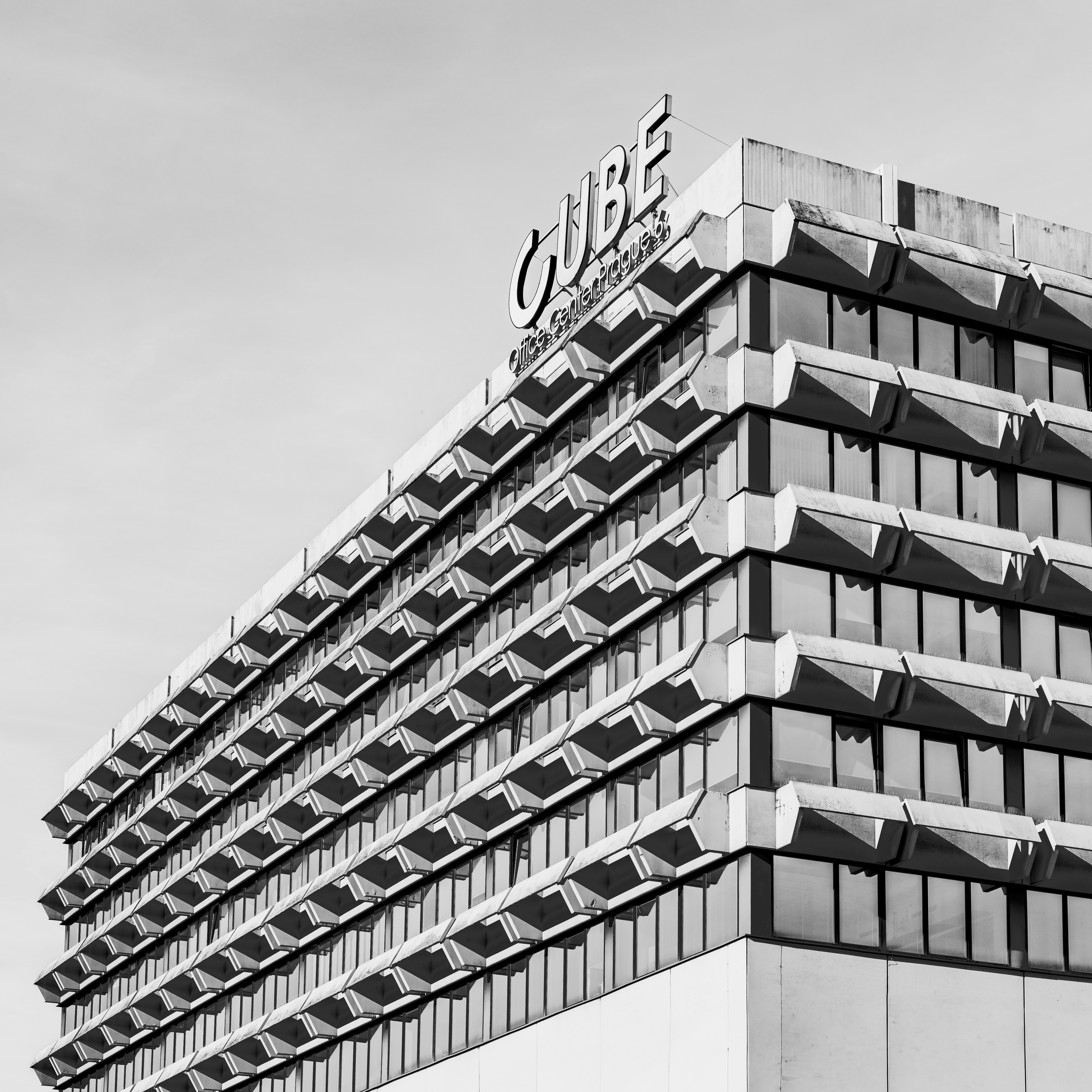 Cubed Angles: The Louvered Facade Reaching for the Sky