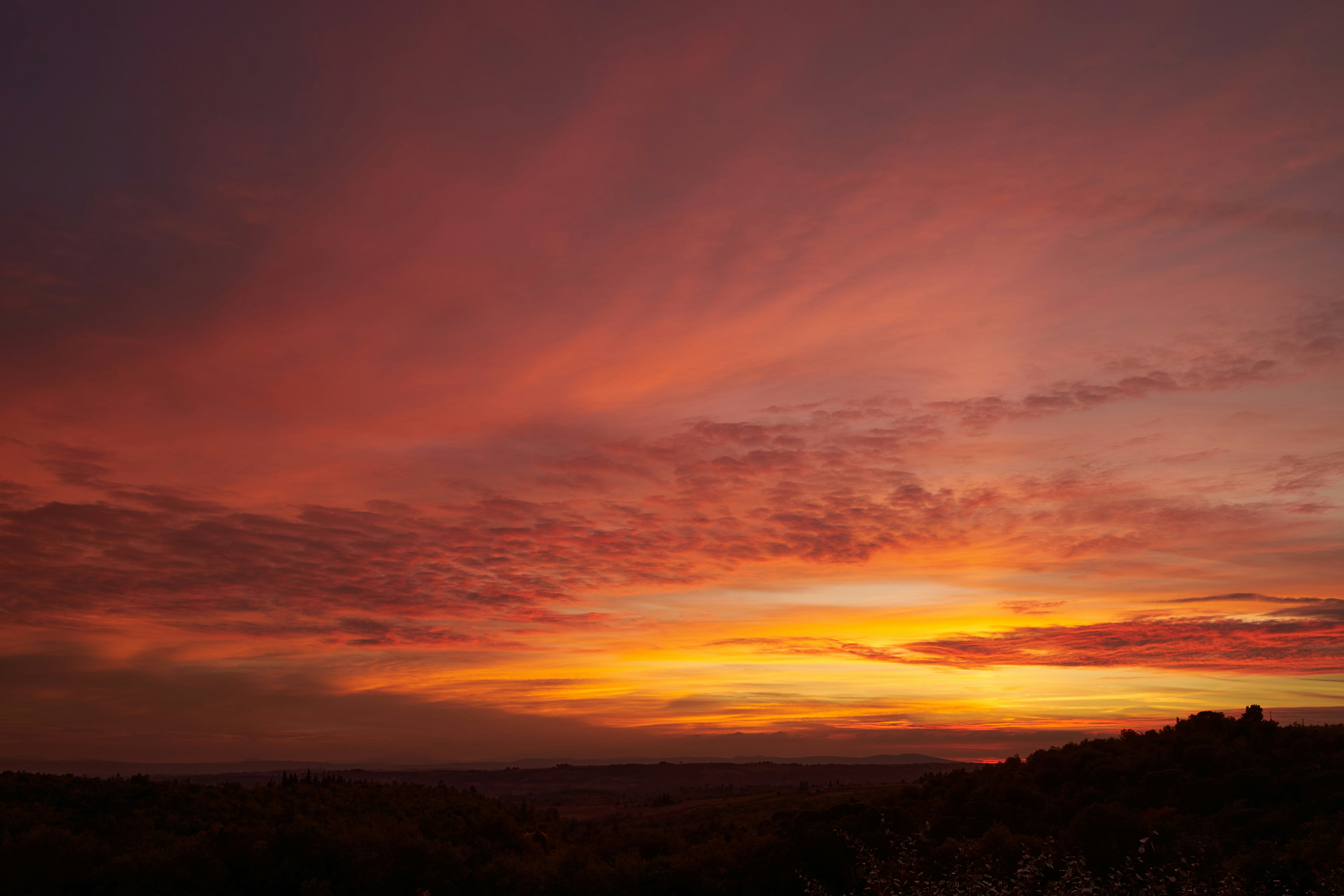 Dawn’s Embrace Over Quiet Horizon