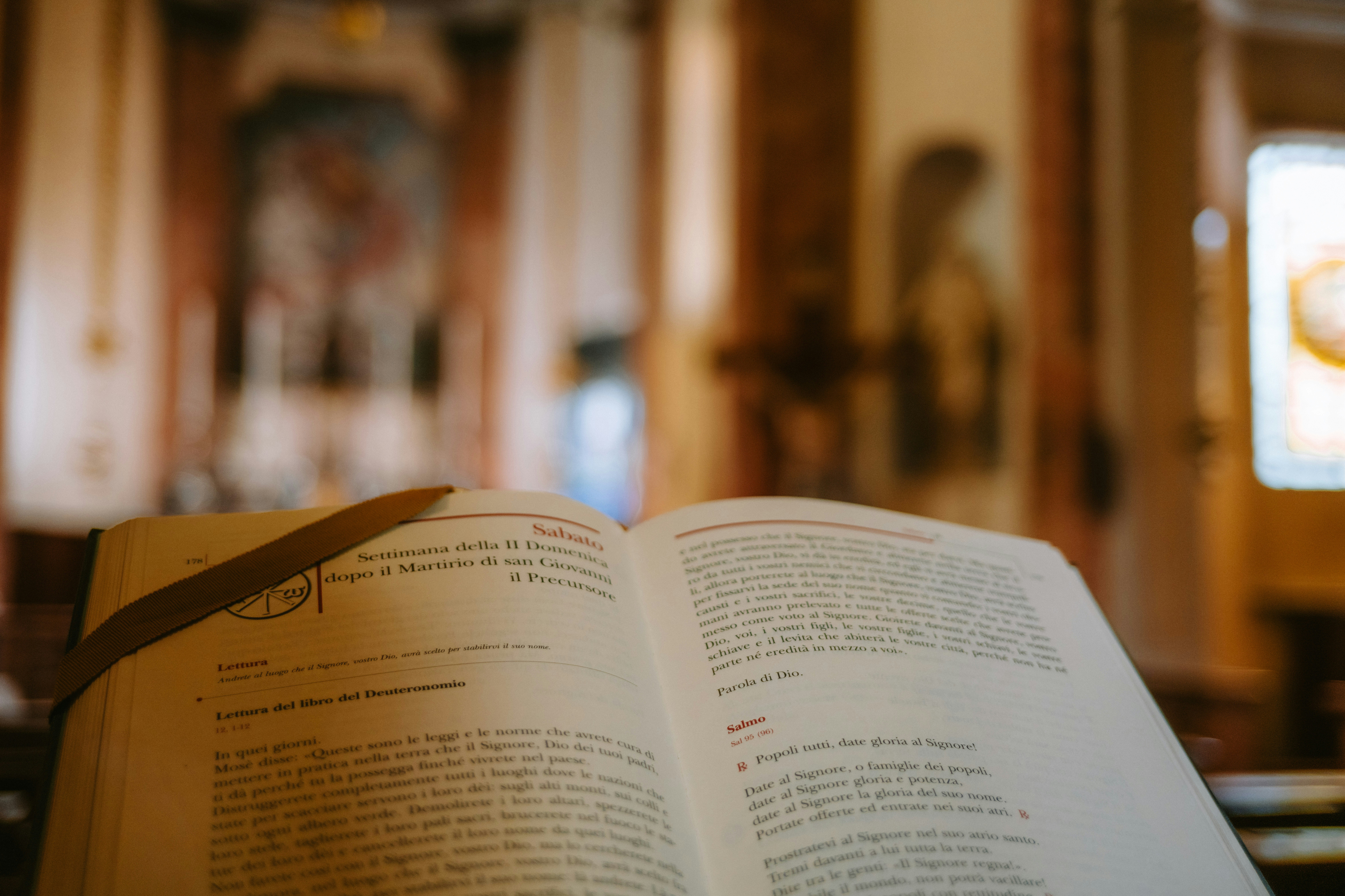Near the Page’s Edge: A Sacred Read Amid Quiet Halls