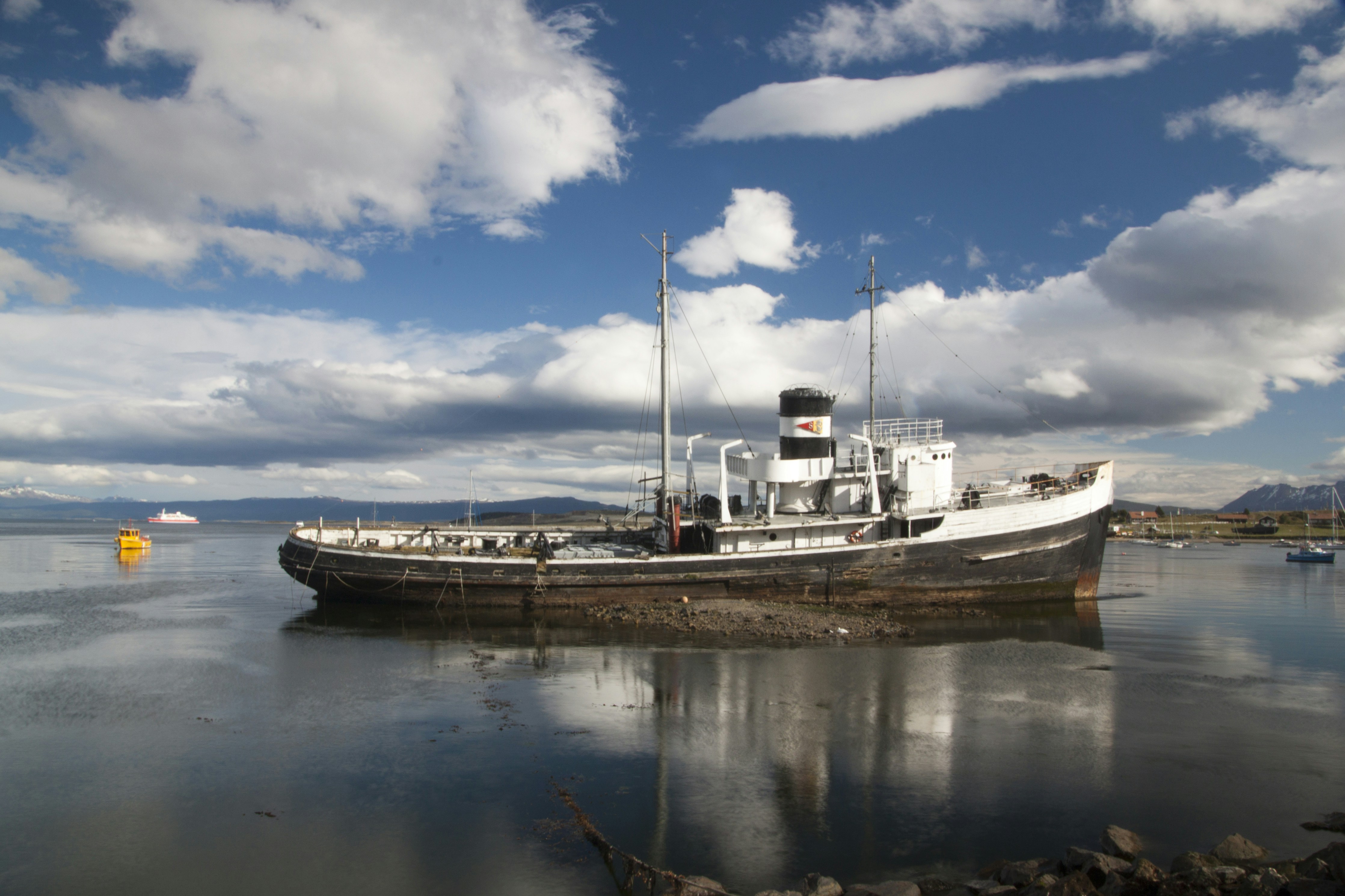 Legacy Vessel Resting in Quiet Tide
