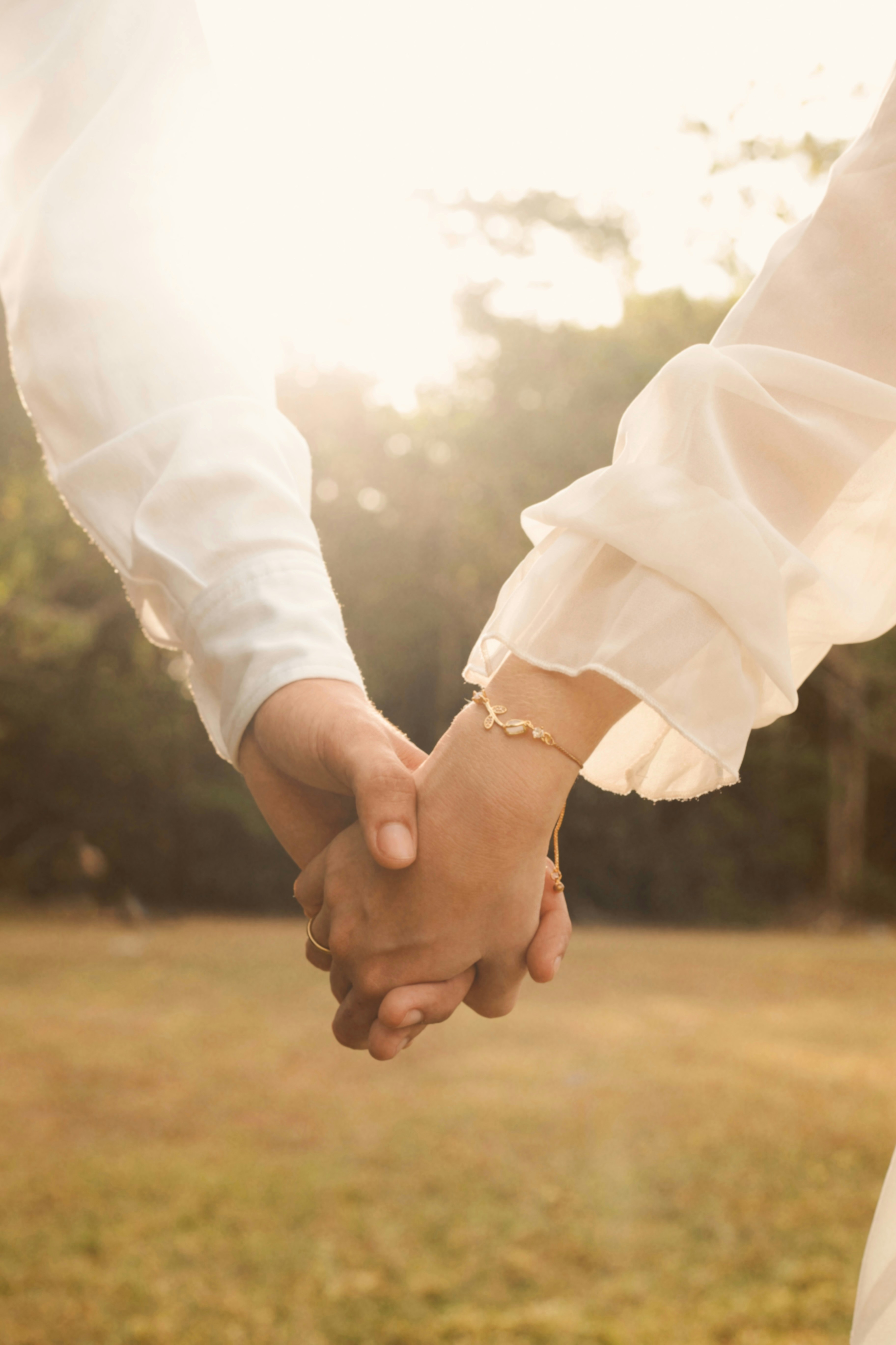 Hands in Harmony: A Quiet Moment of Partnership at Golden Hour
