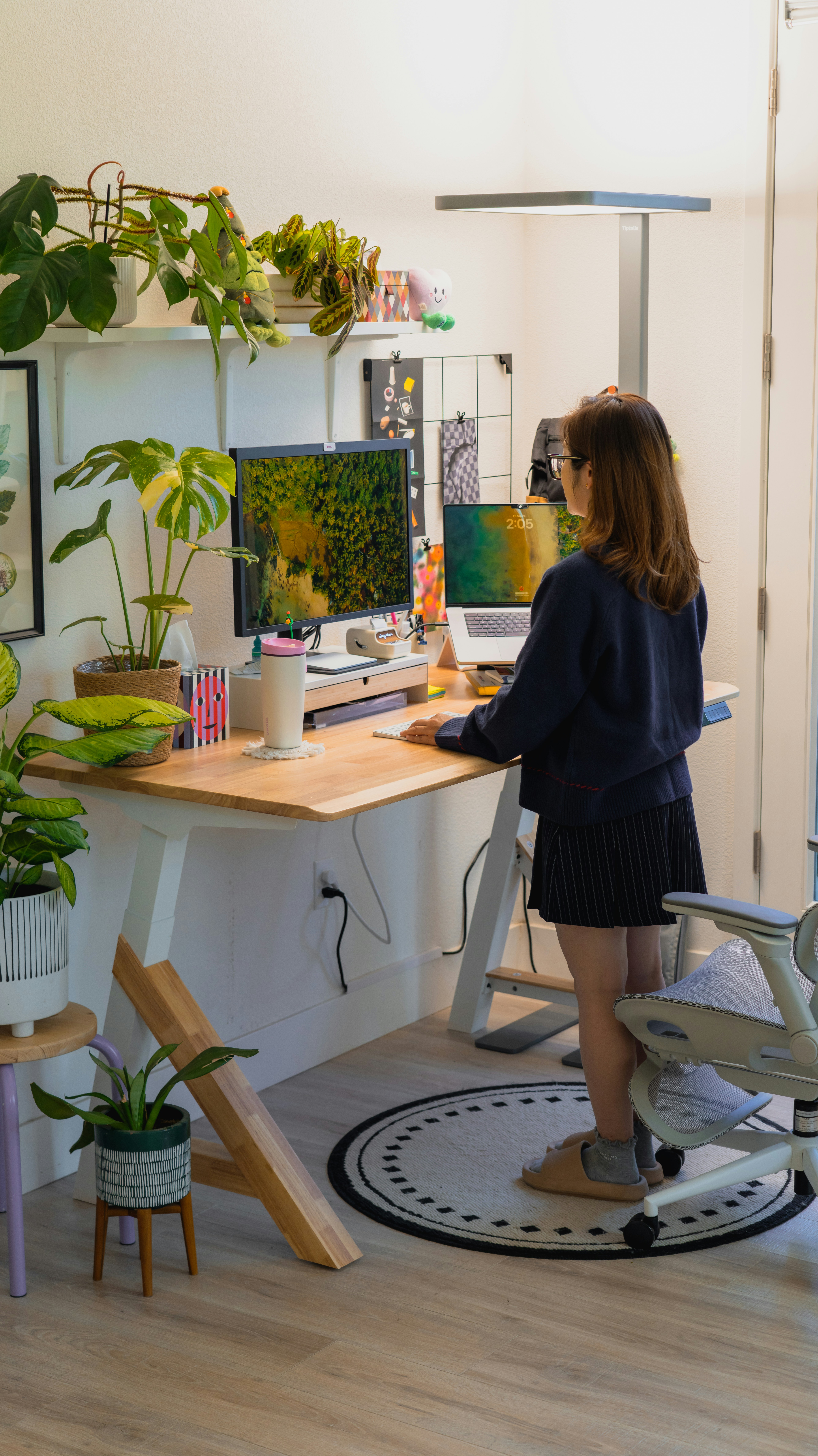 Desk Botanica: A Creator’s Corner in Soft Morning Light
