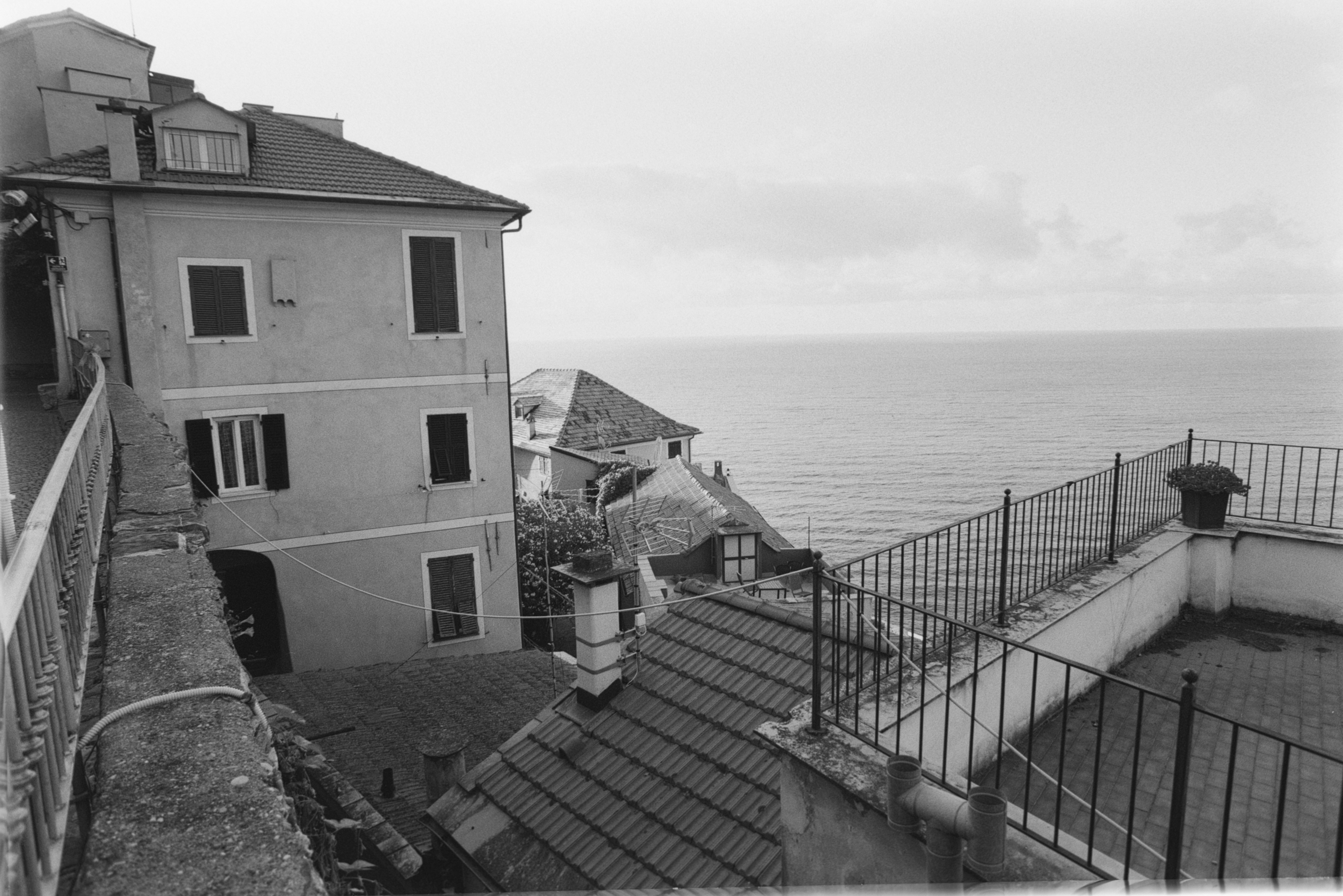Seaside Terrace Overlook from a Tuscan Horizon