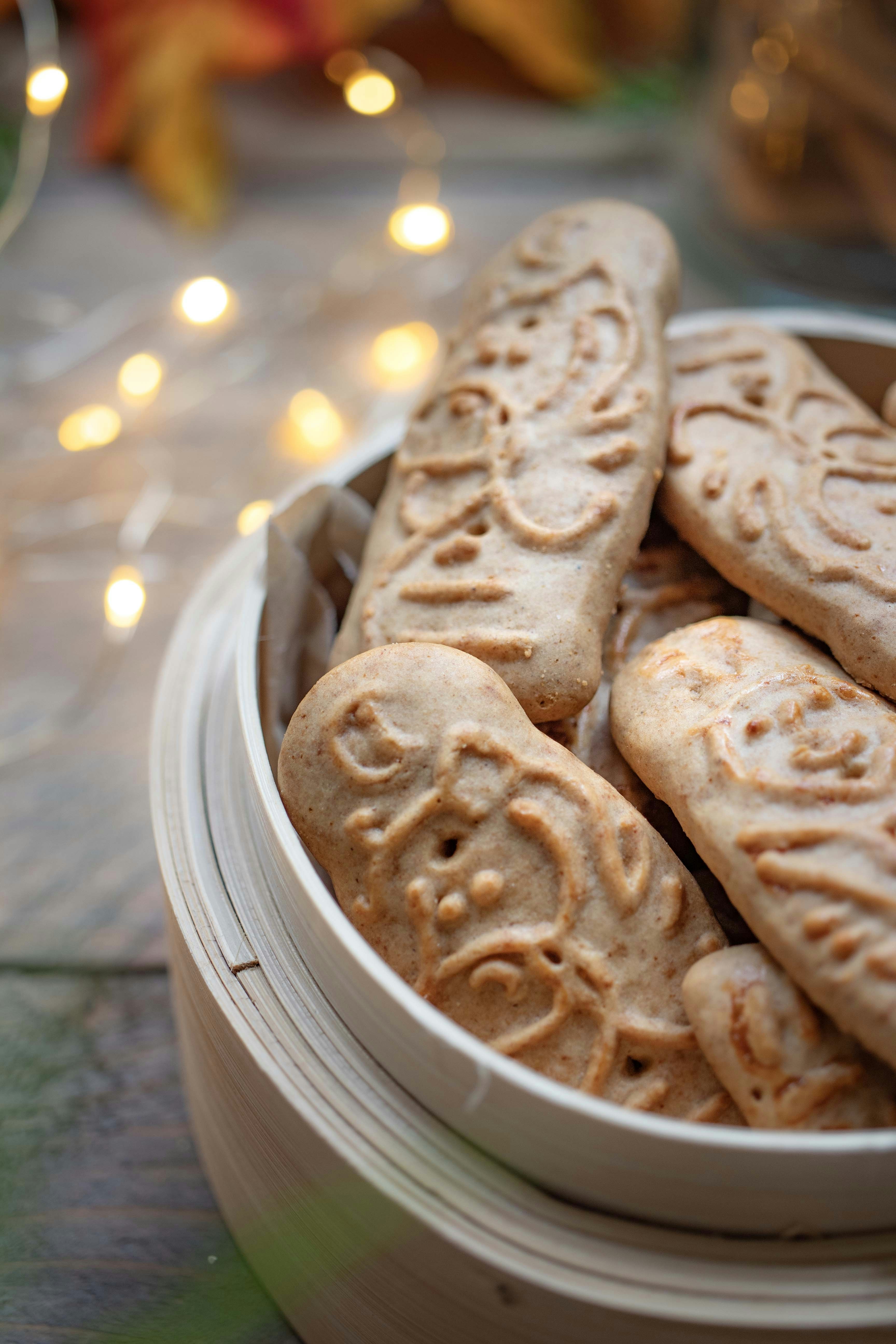 Cookie Jar Glow: Warm Biscuits Resting in Soft Light
