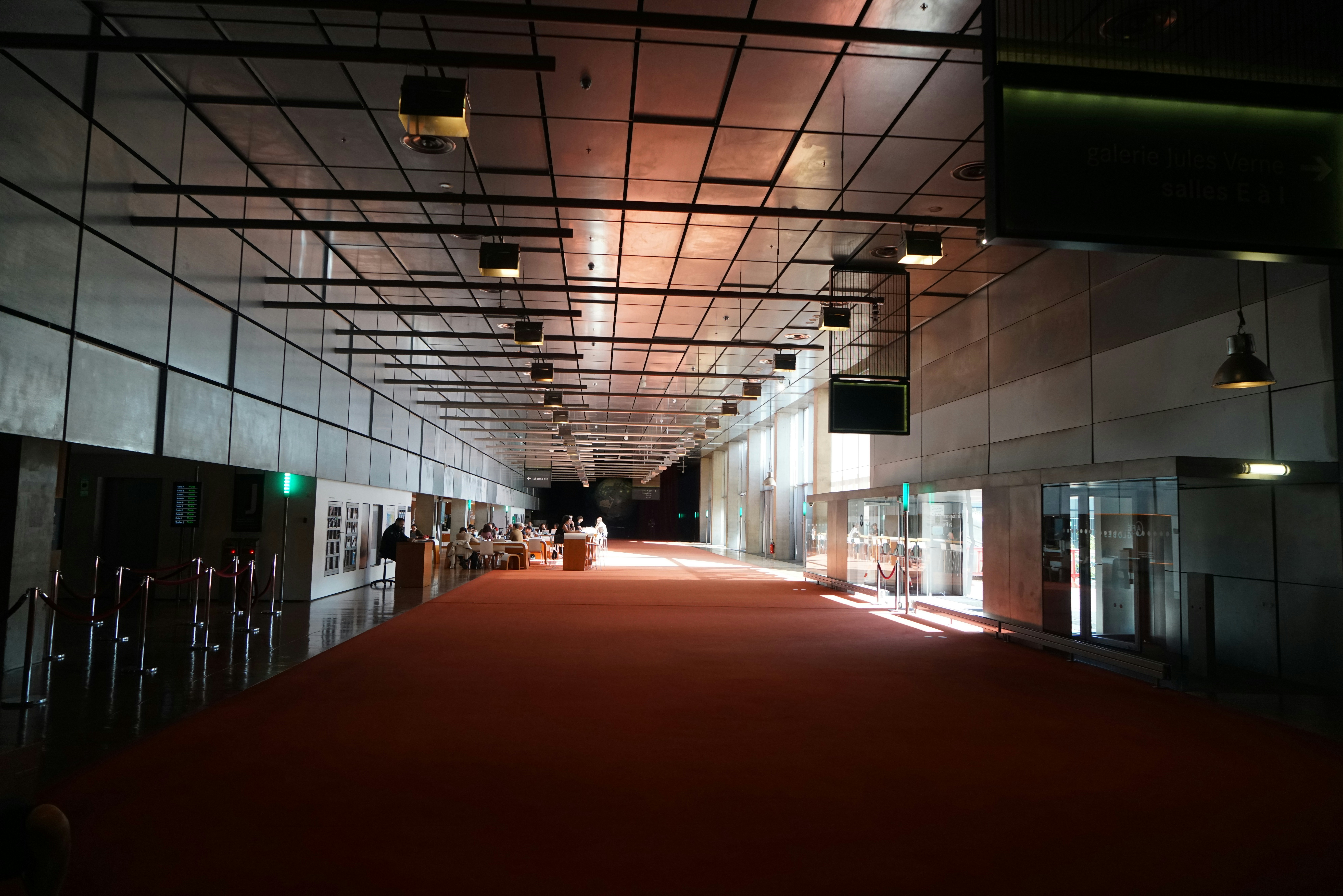 Red-carpeted Corridor of Quiet Light