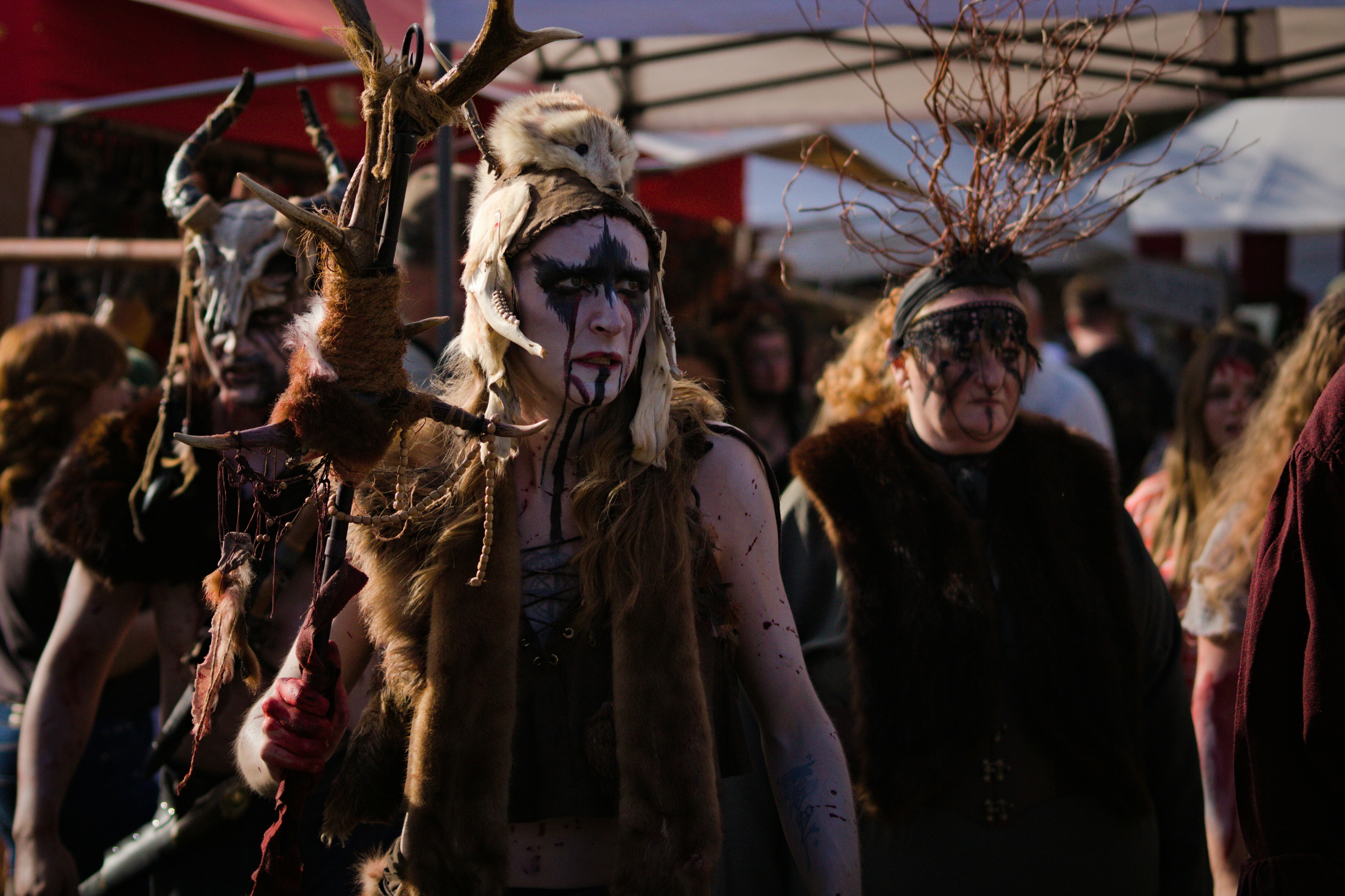 Forest of Masks: Ritual Figures in Dusk