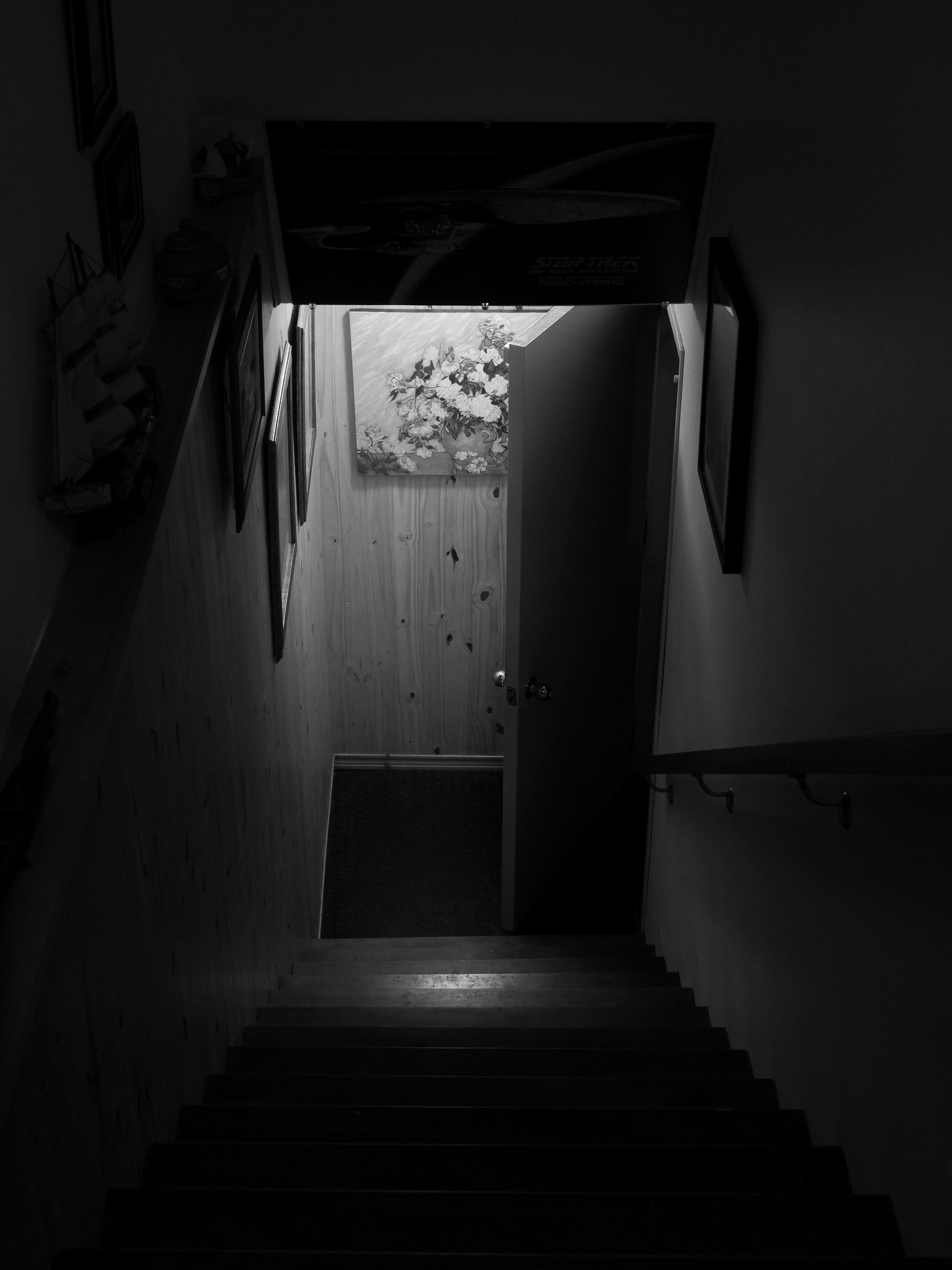 Doorway of Light: A Stairwell into the Outdoors