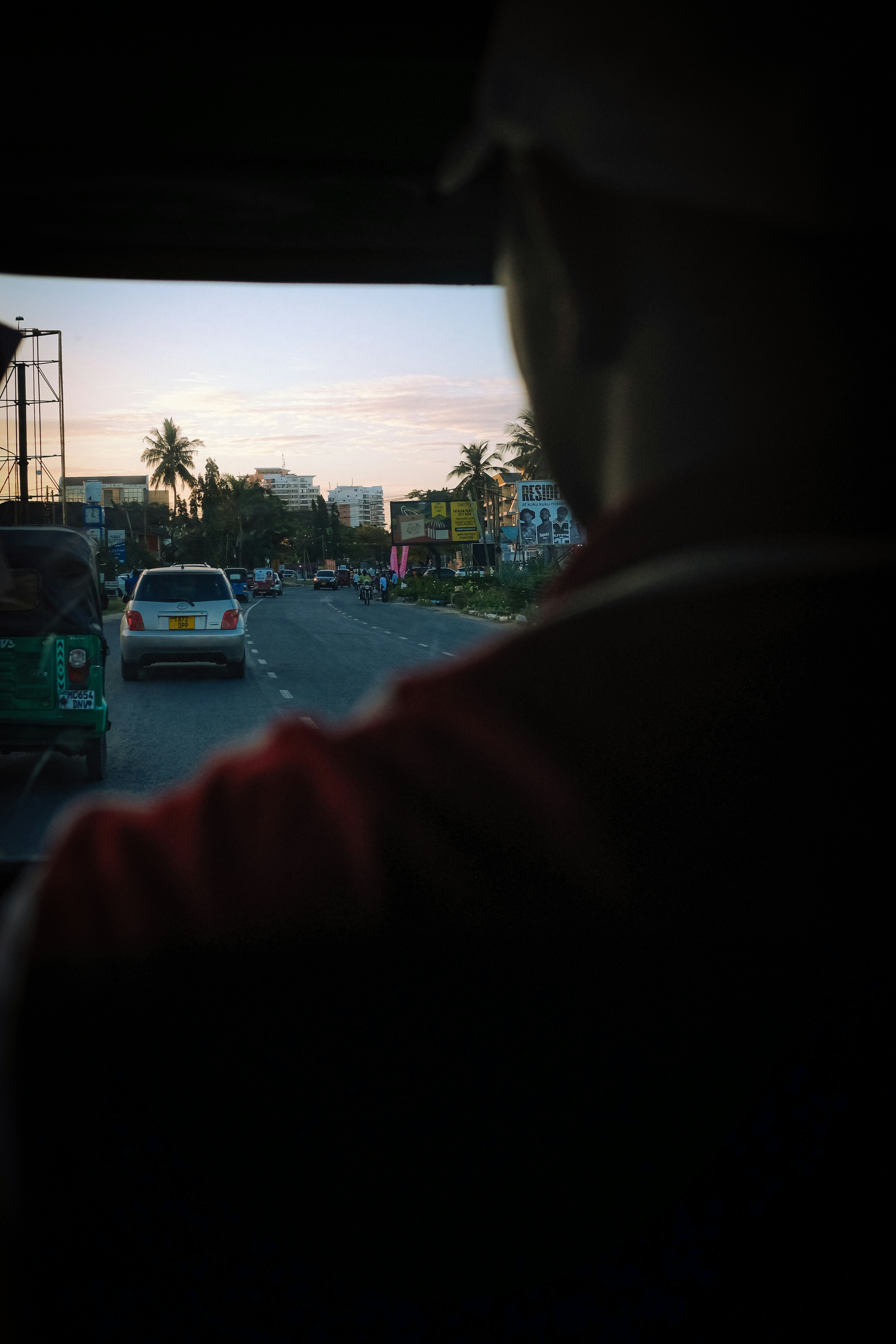 Passing Through the Cityframe: A Driver’s View from the Backseat