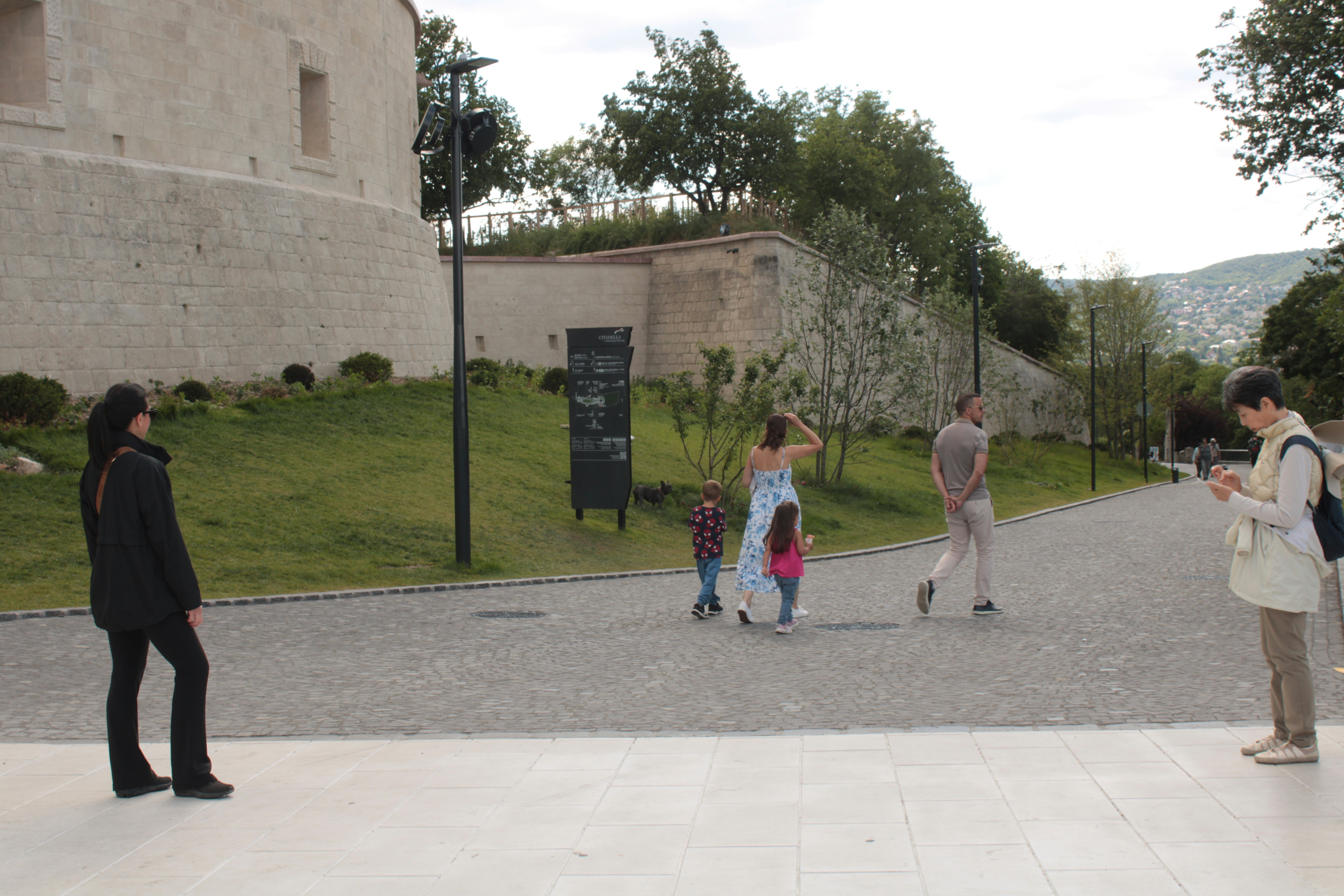 Pastel Walks by the Fortified Path