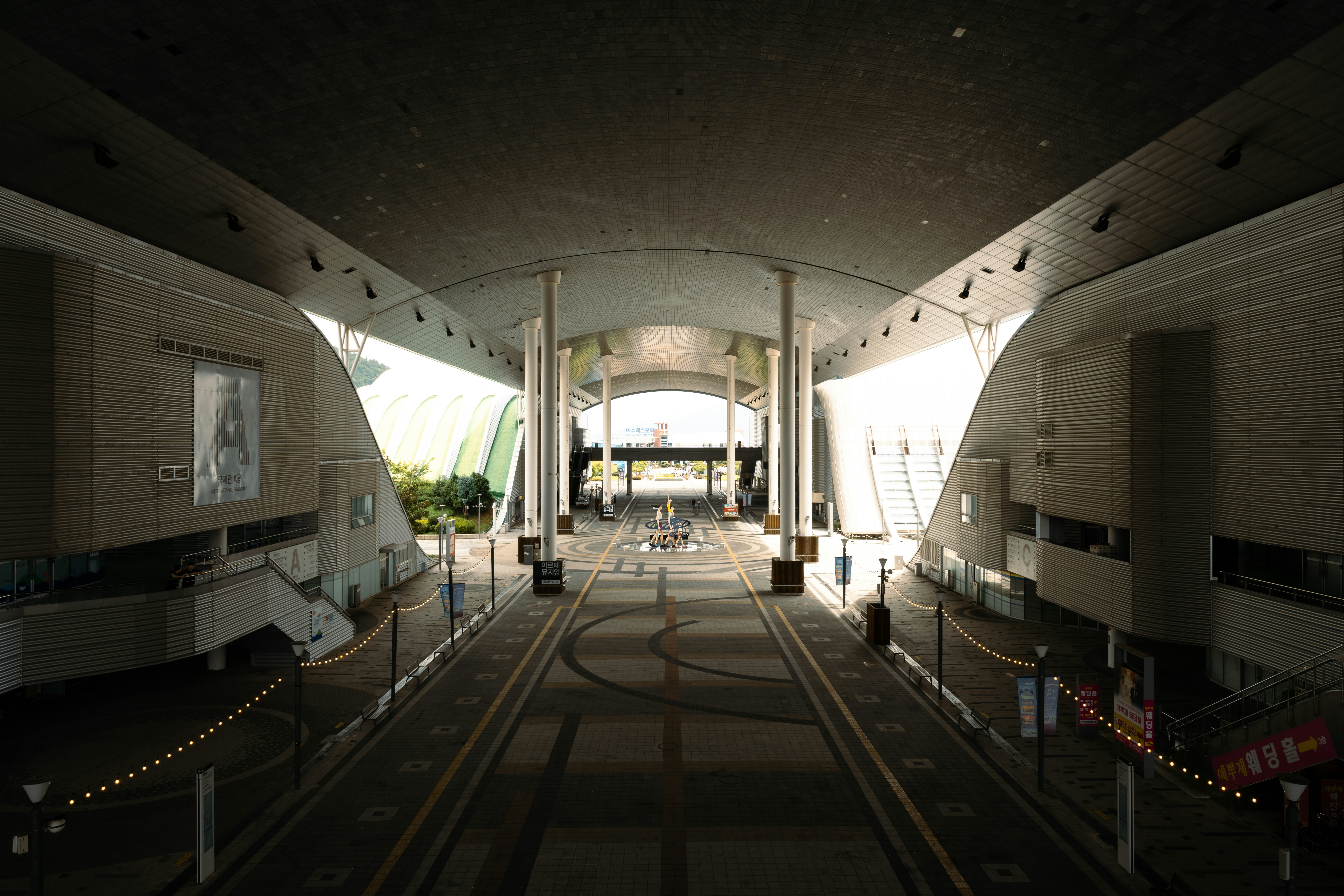 Symmetrical Passageway into Light