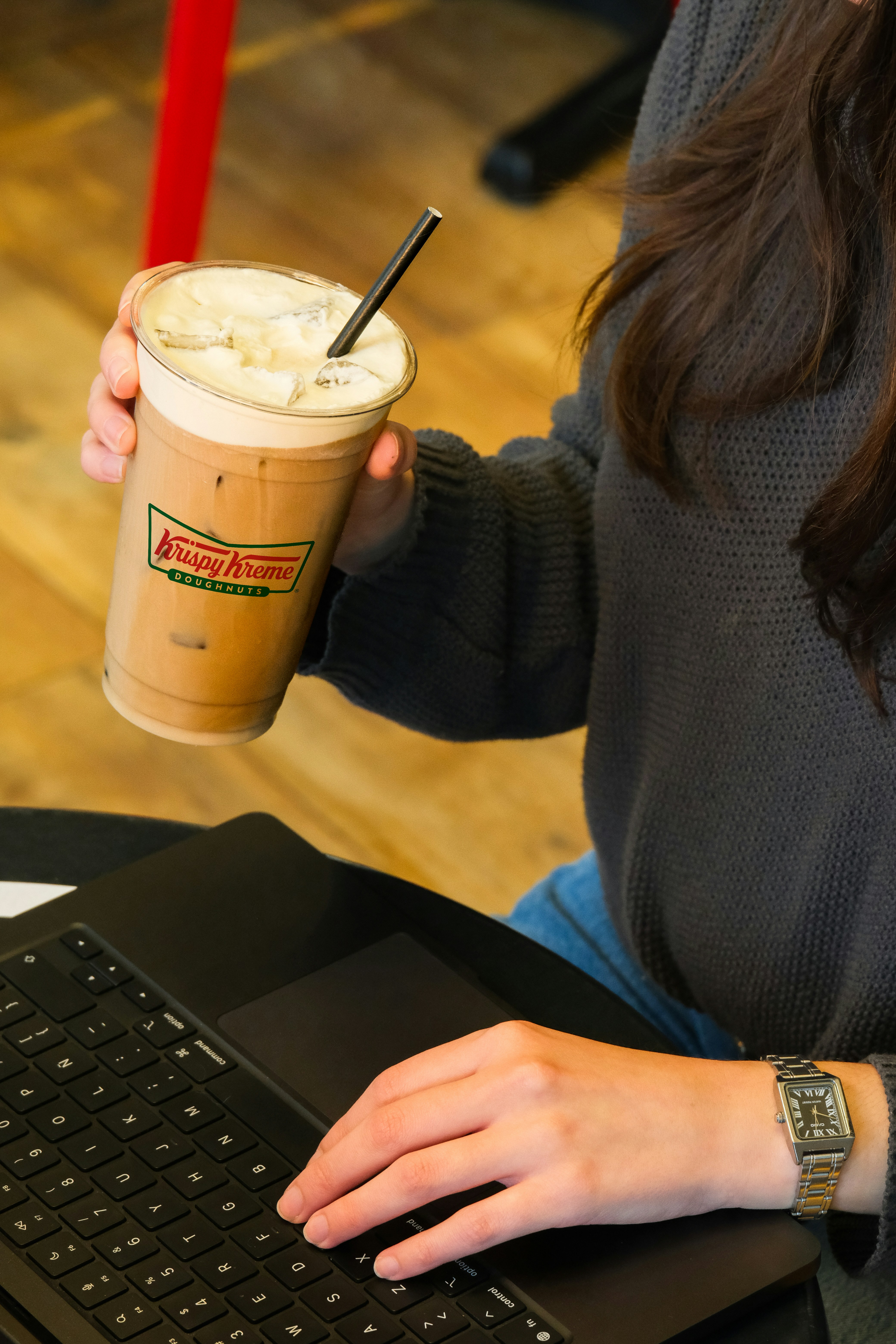 Cold Brew at the Keyboard: A Sip and Scroll Moment