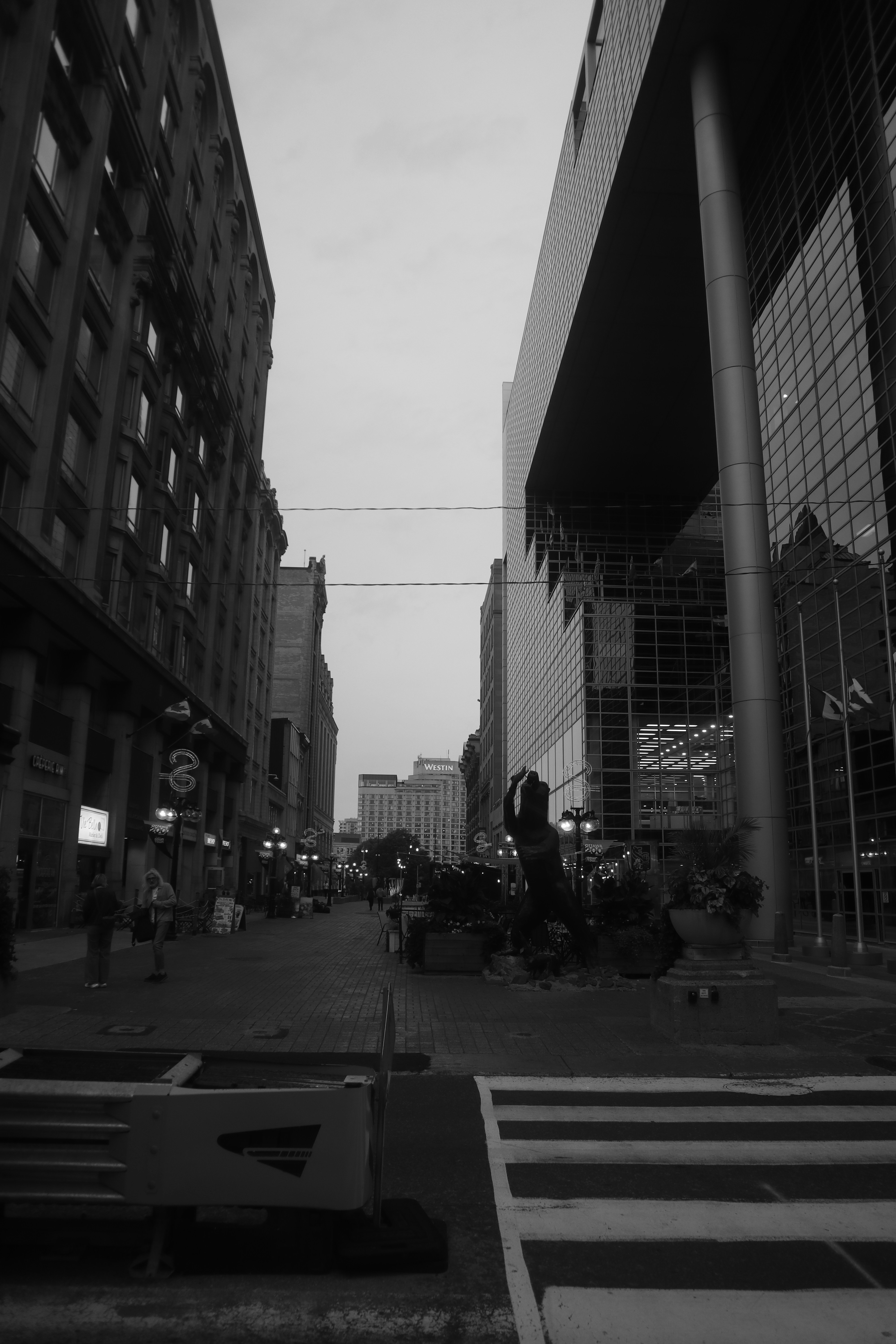 Urban Corridor: The Quiet Moment Between Towers