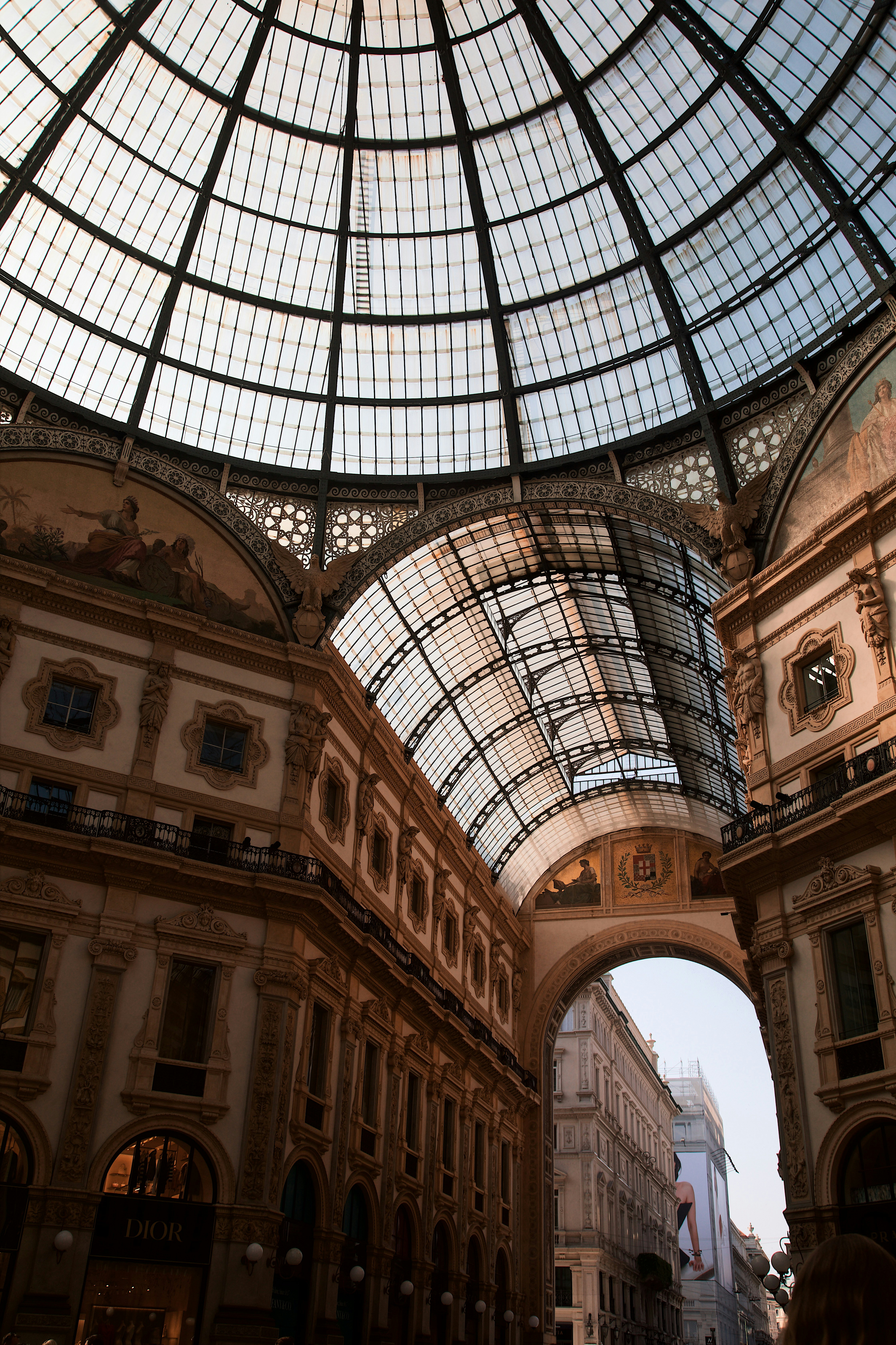 Glass-Cated Ceiling and Arcaded Gallery: An Inside Look at Galleria light and Architecture