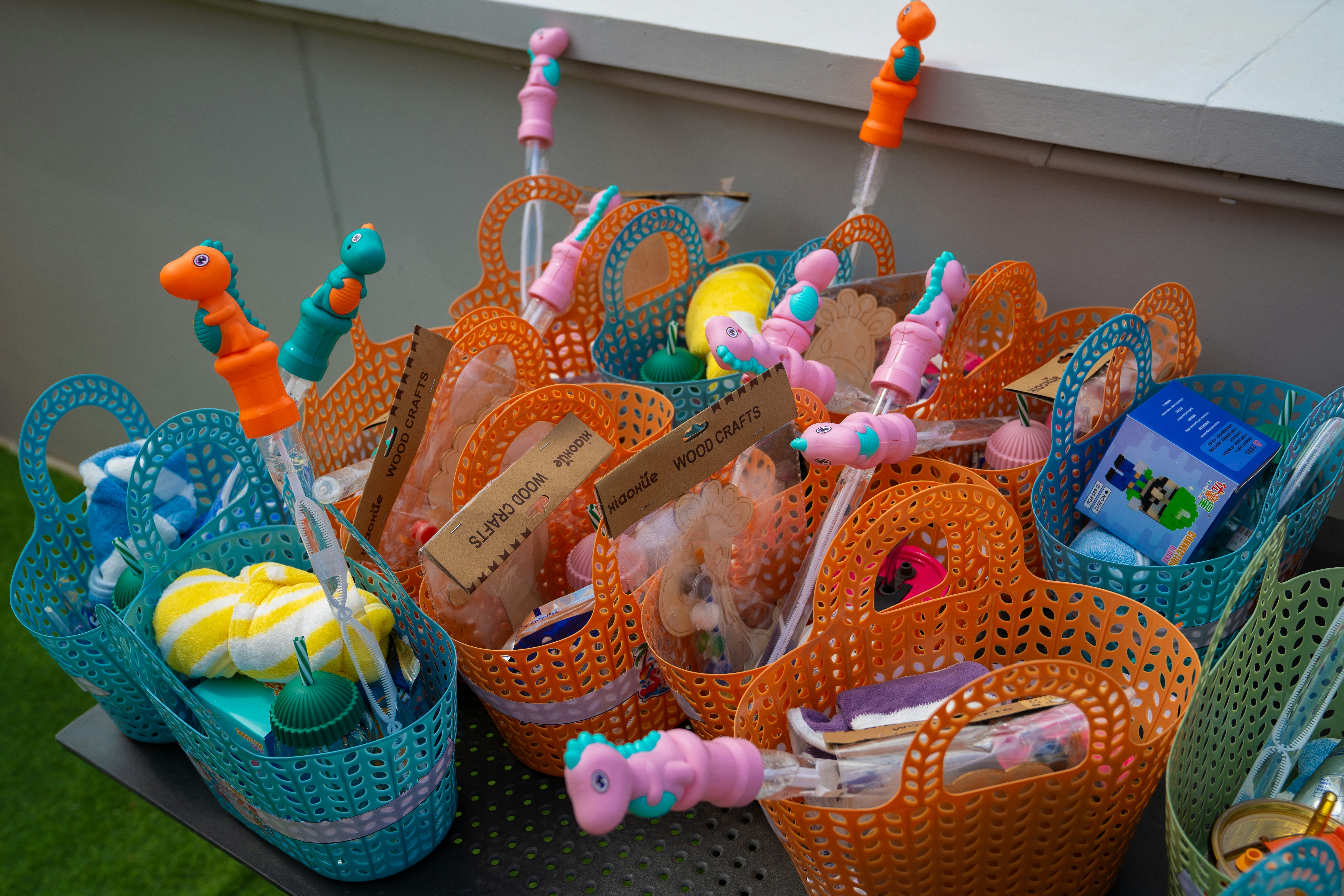 Colorful Tidy Chaos: Basket City of Kid-Friendly Gear