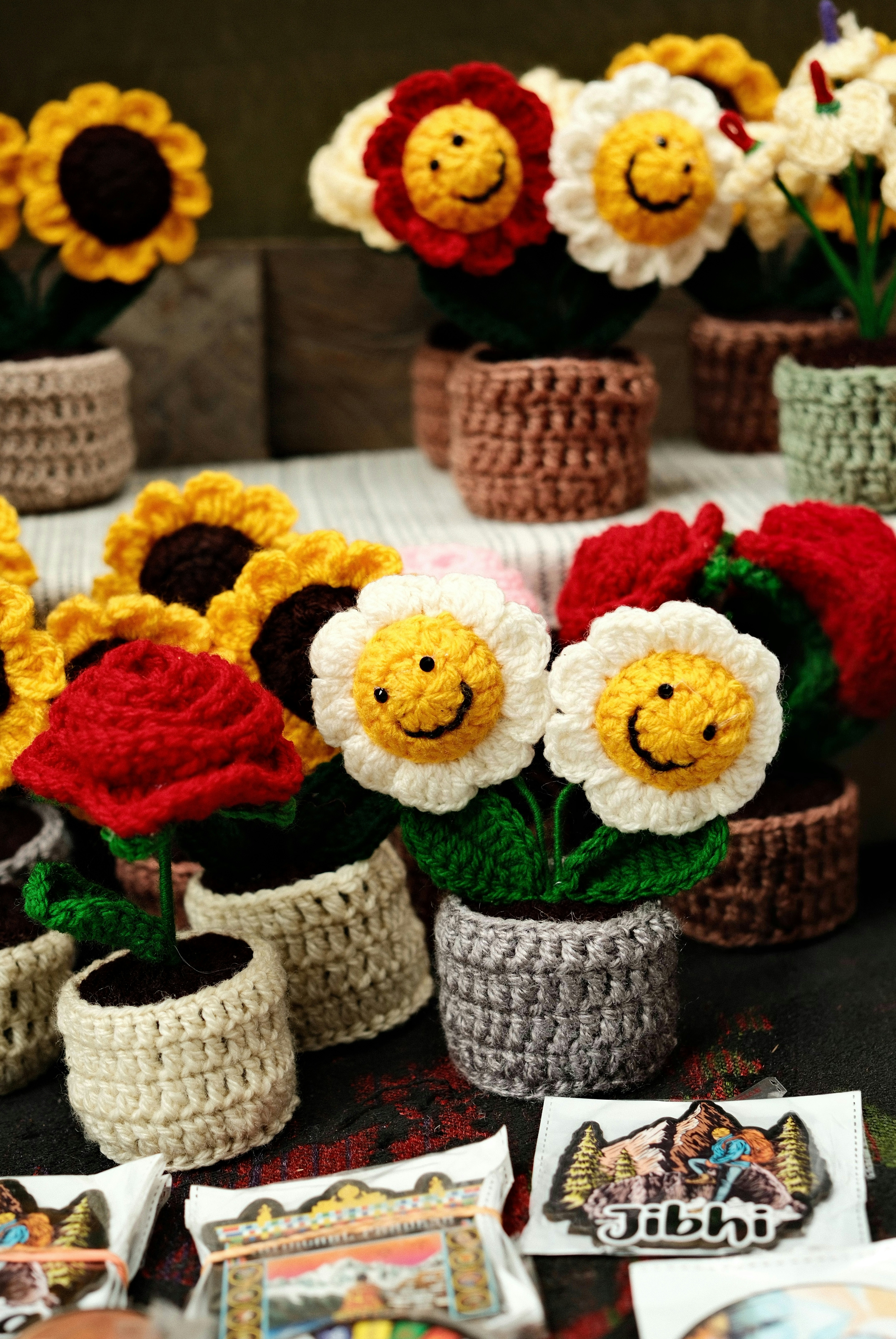 Cheerful Crochet Carnival: Daisy Faces and Sunlit Bouquets