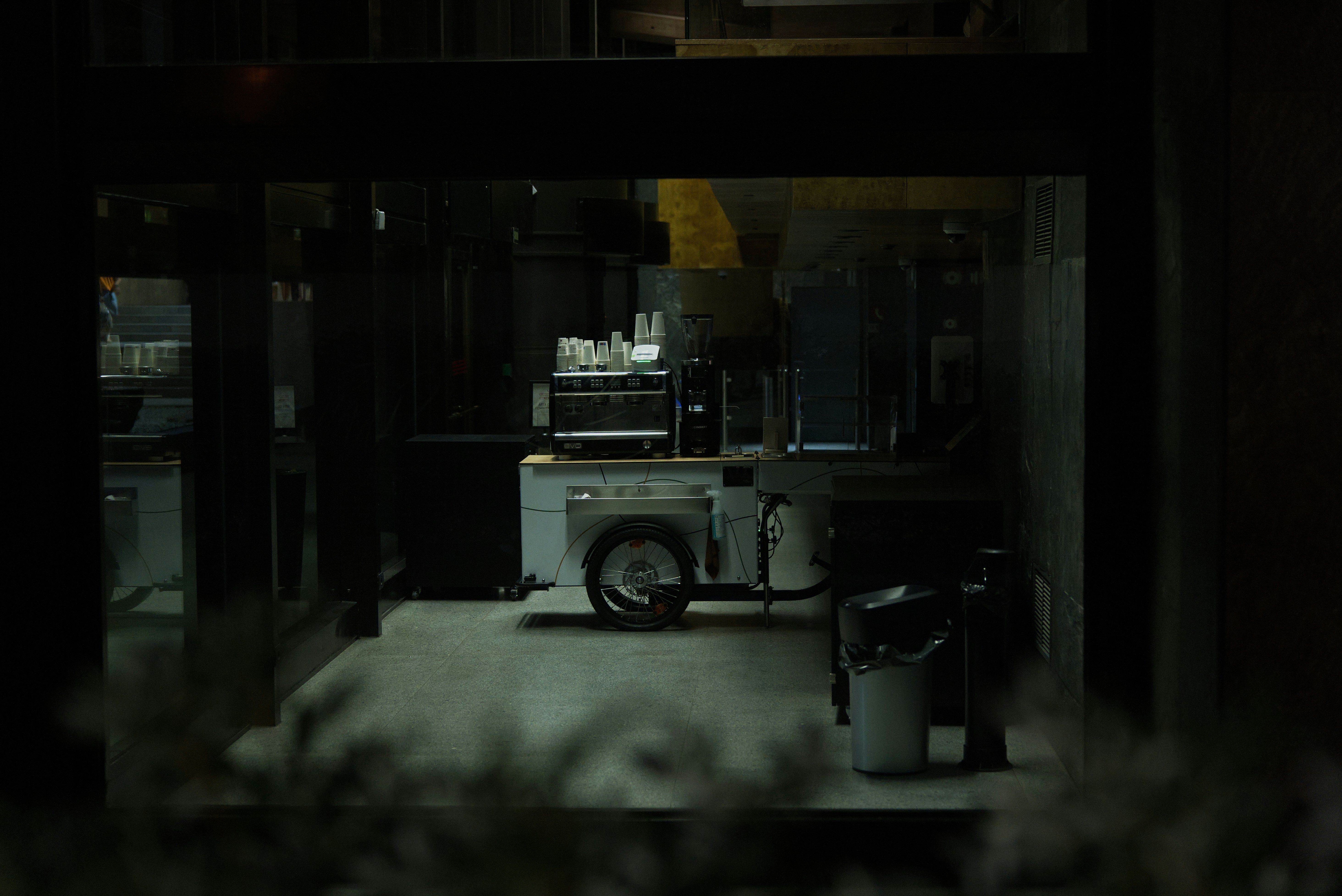 Midnight Kitchen: A Quiet Corridor of Equipment and Echoes