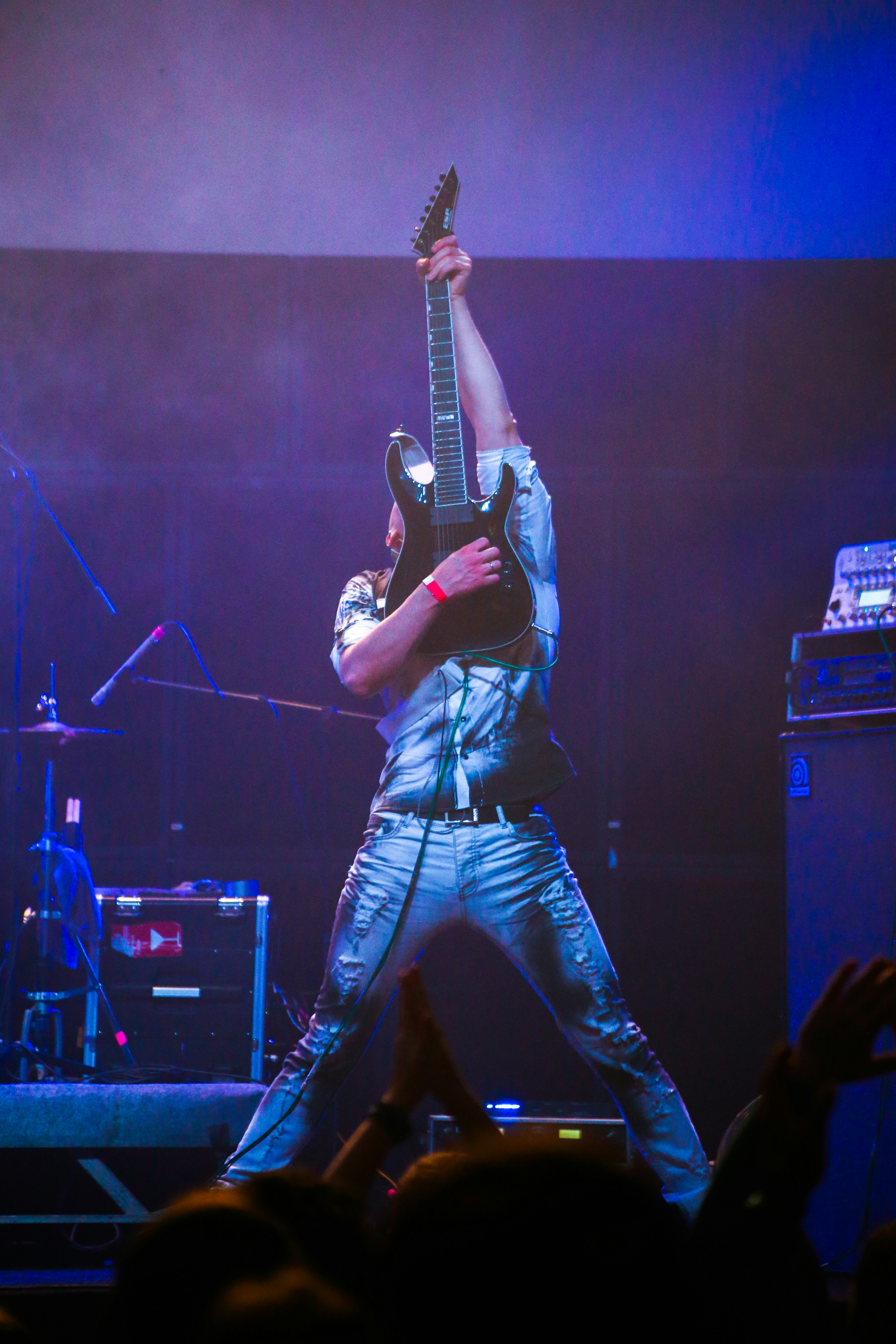 Guitar Hero: A Seeder of Sound in Midnight Hue
