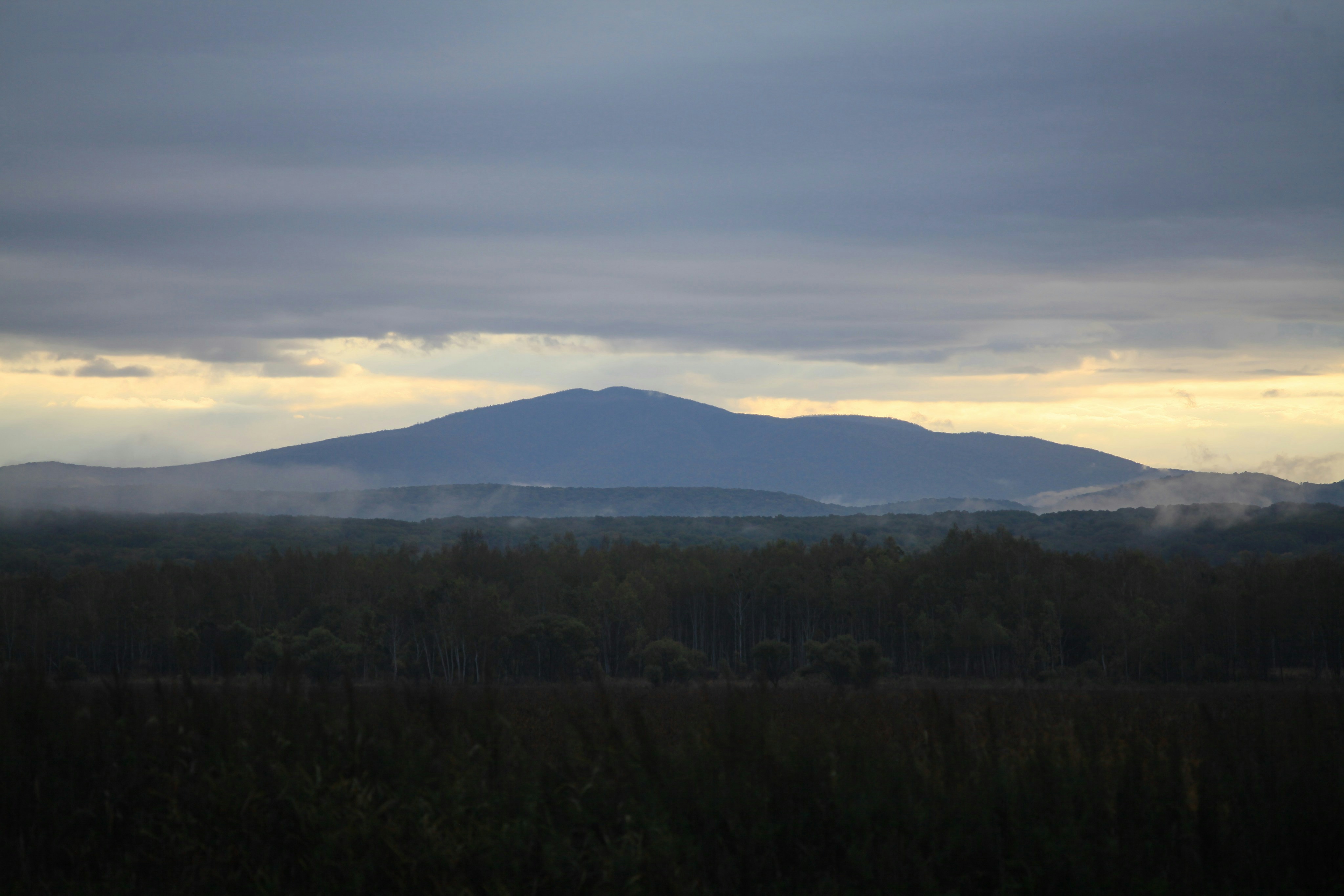 Dawn Over the Gentle Ridge