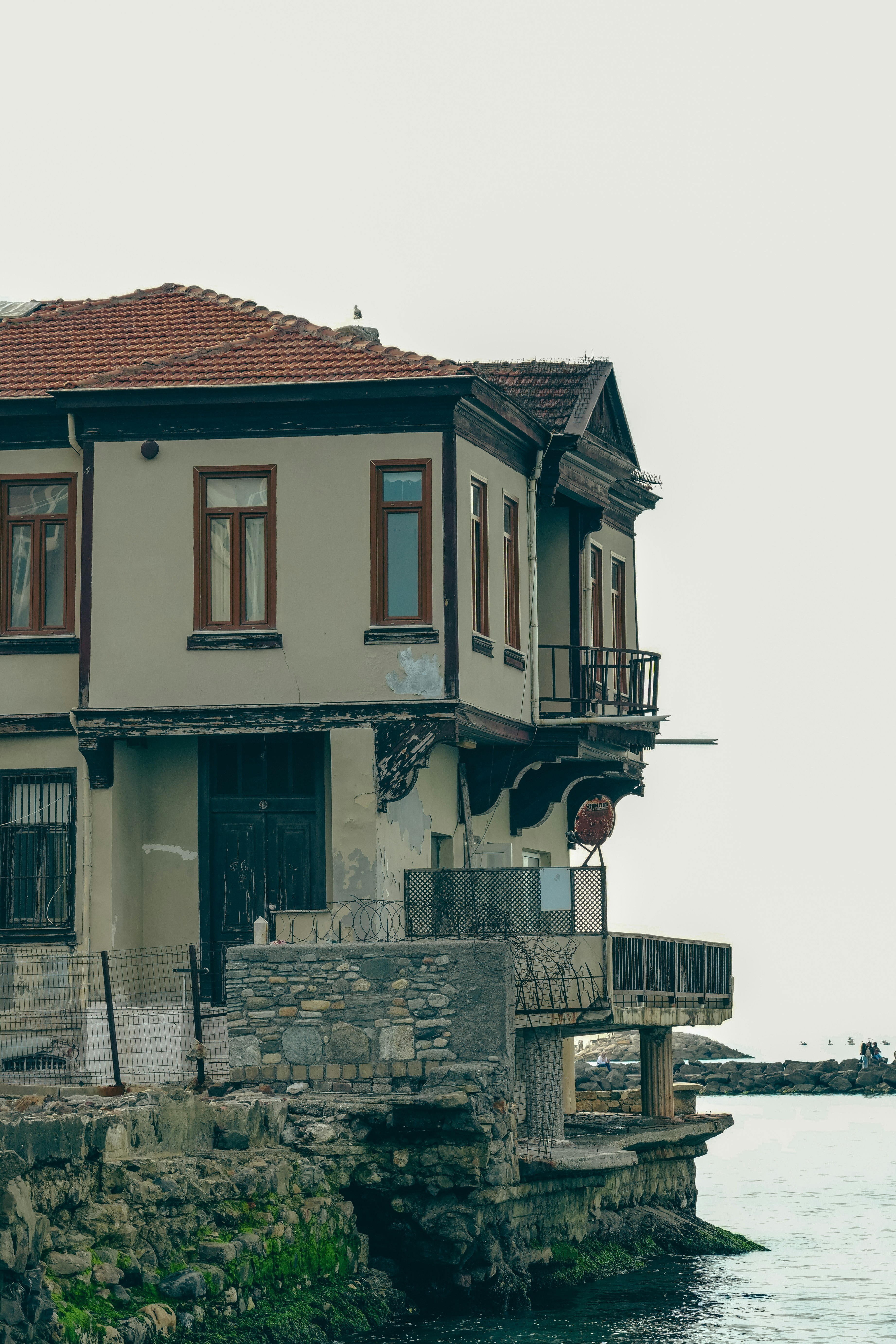 Seaside Villa Overlooking a Quiet Channel