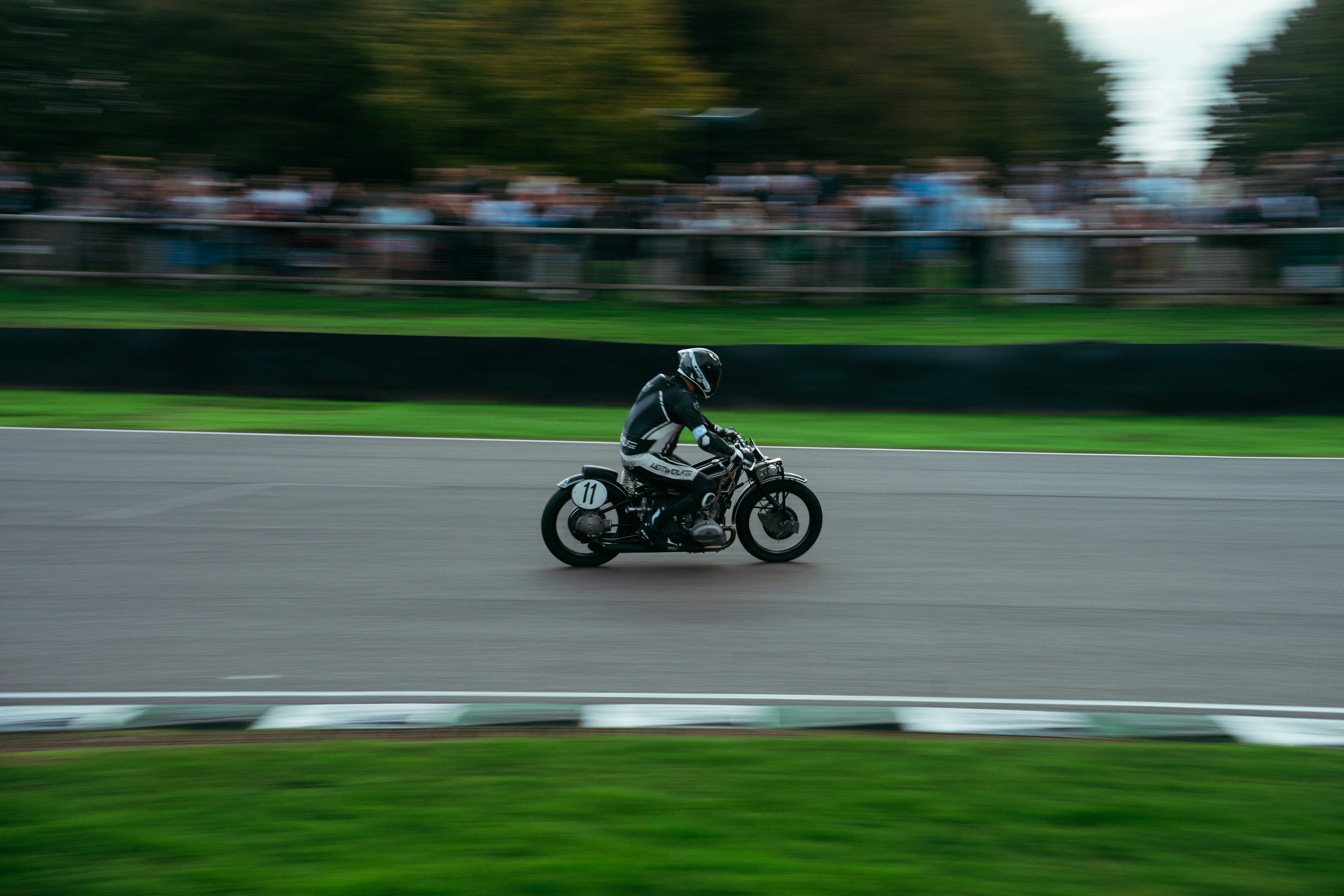 Mid-Track Blur: A Lean into the Curve