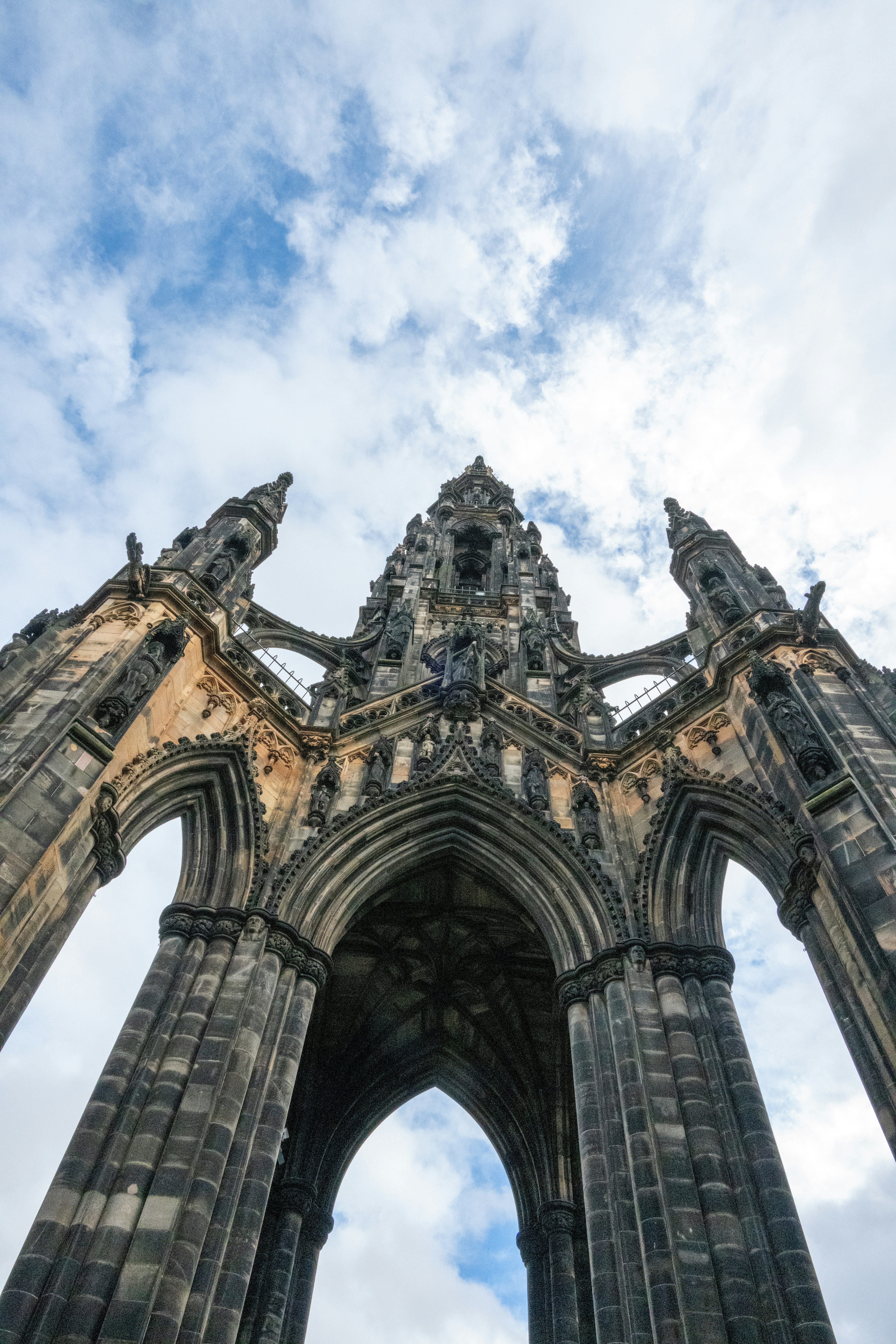 Gothic Majesty: A Ground-Level Ascent to the Sky-ward Spires
