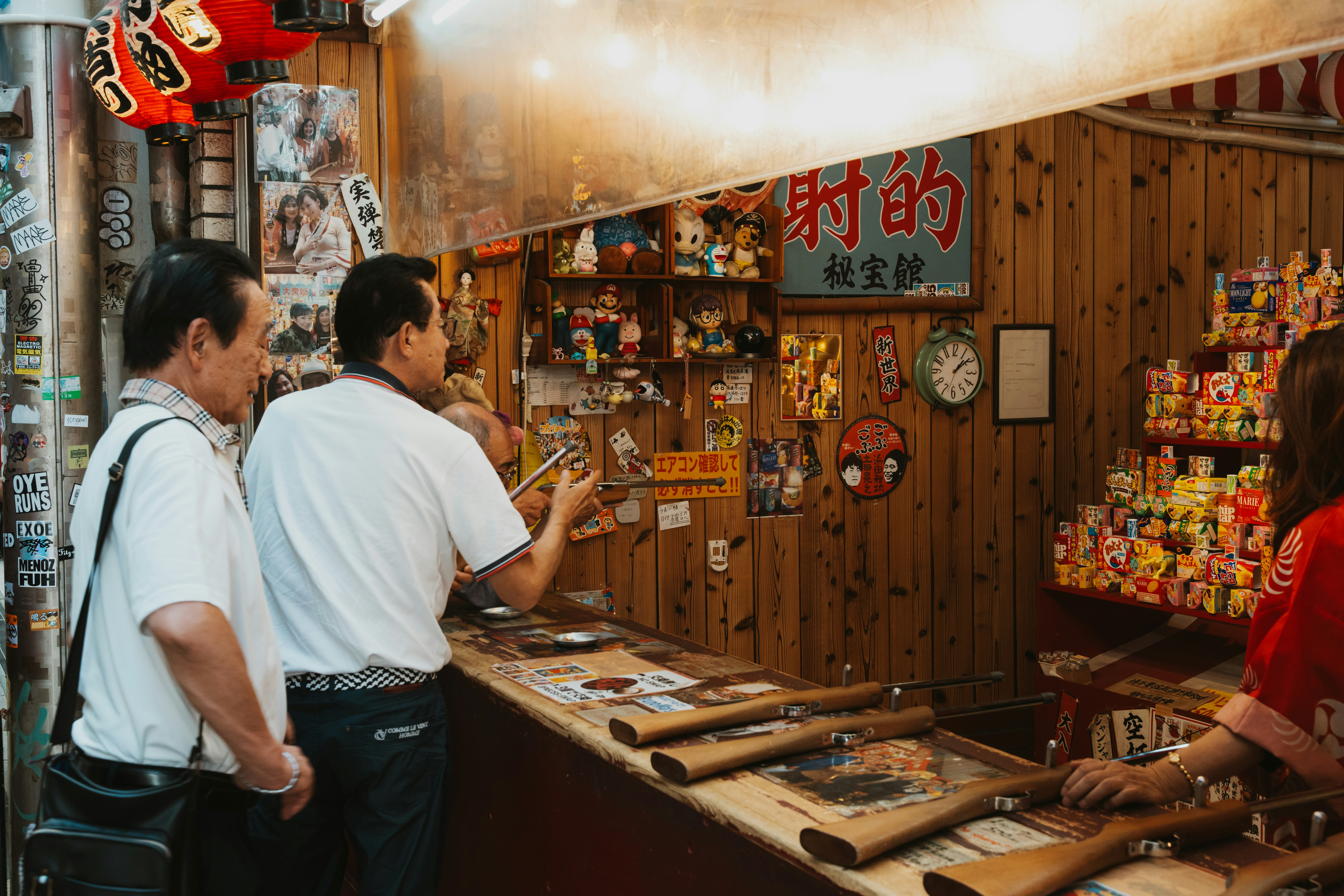 Kiosk Corner: A Wealth of Whimsy in a Lantern-lit Market Stall