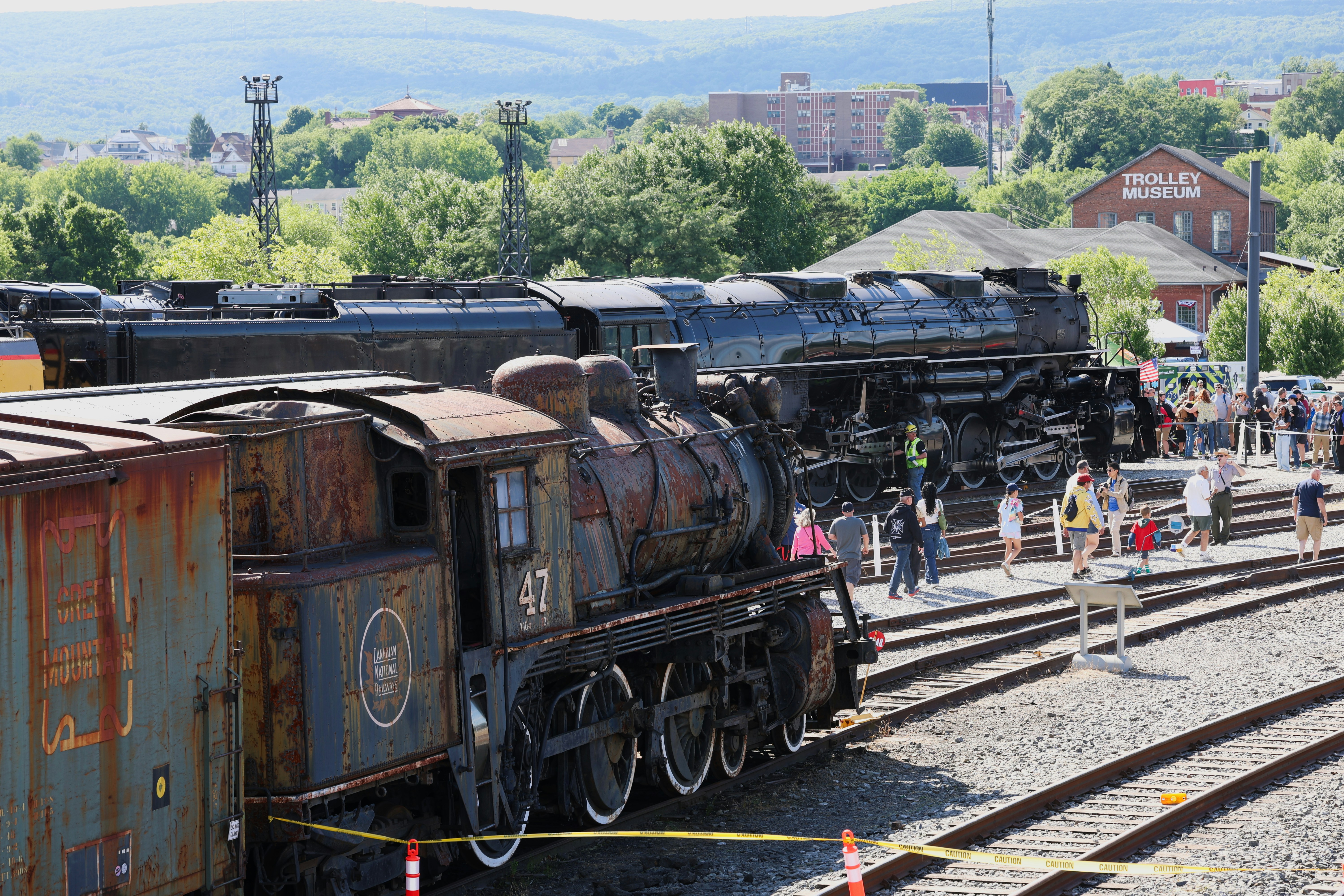 Steam Giants at the Trolley Museum: A Line of History Along the Rails