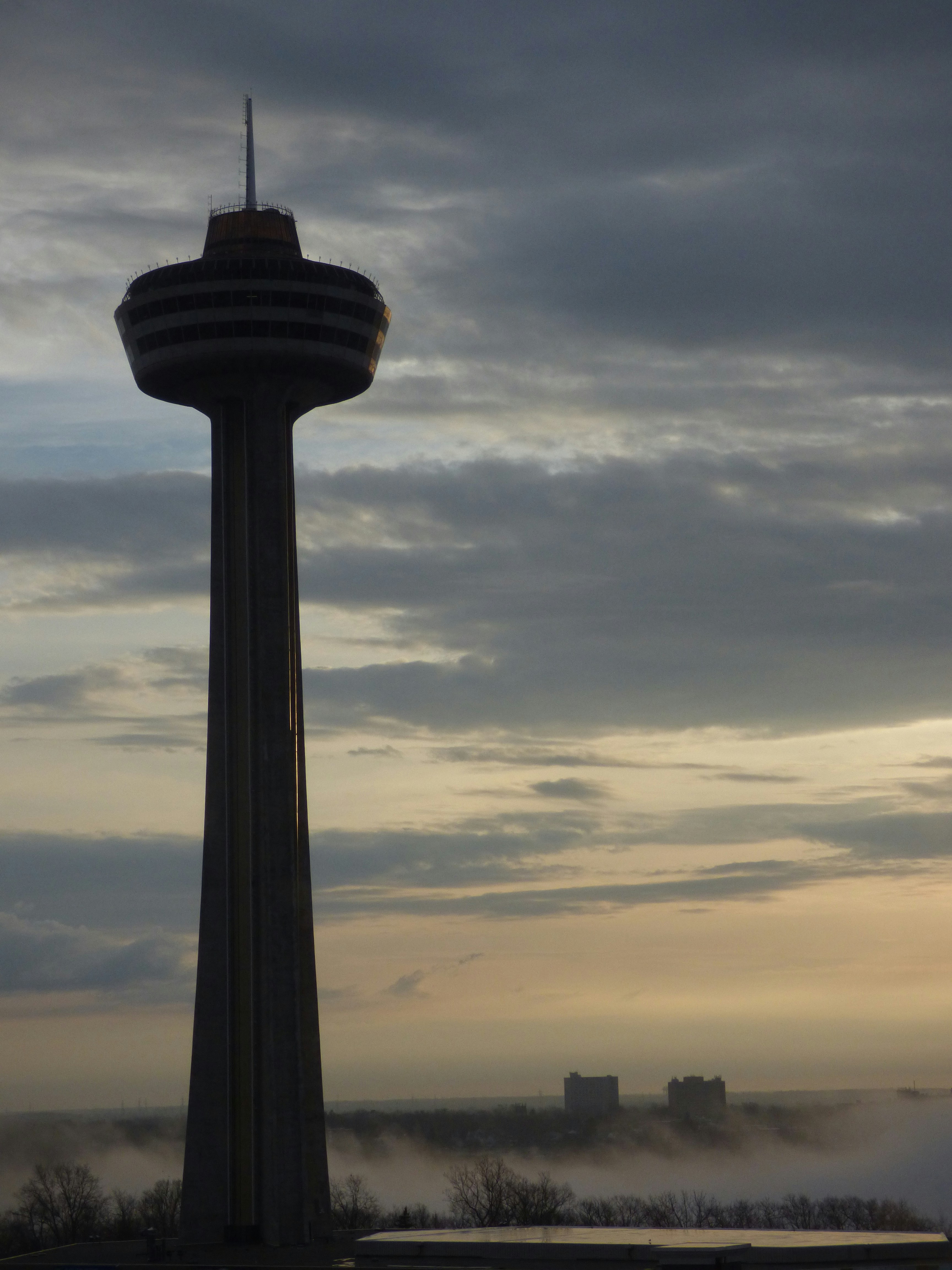 Shadowed Spire at Twilight