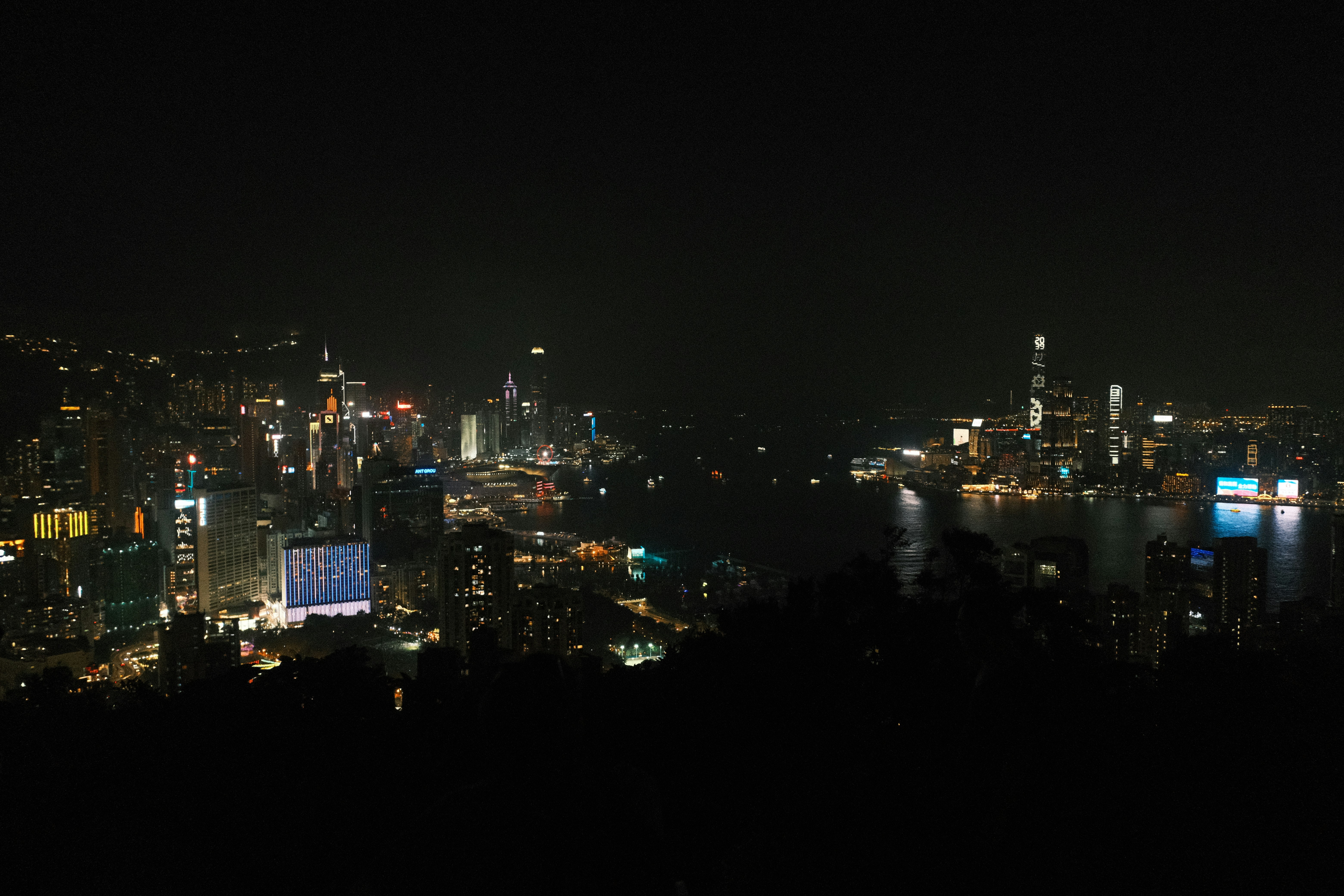 City Lights from the Quiet Ridge