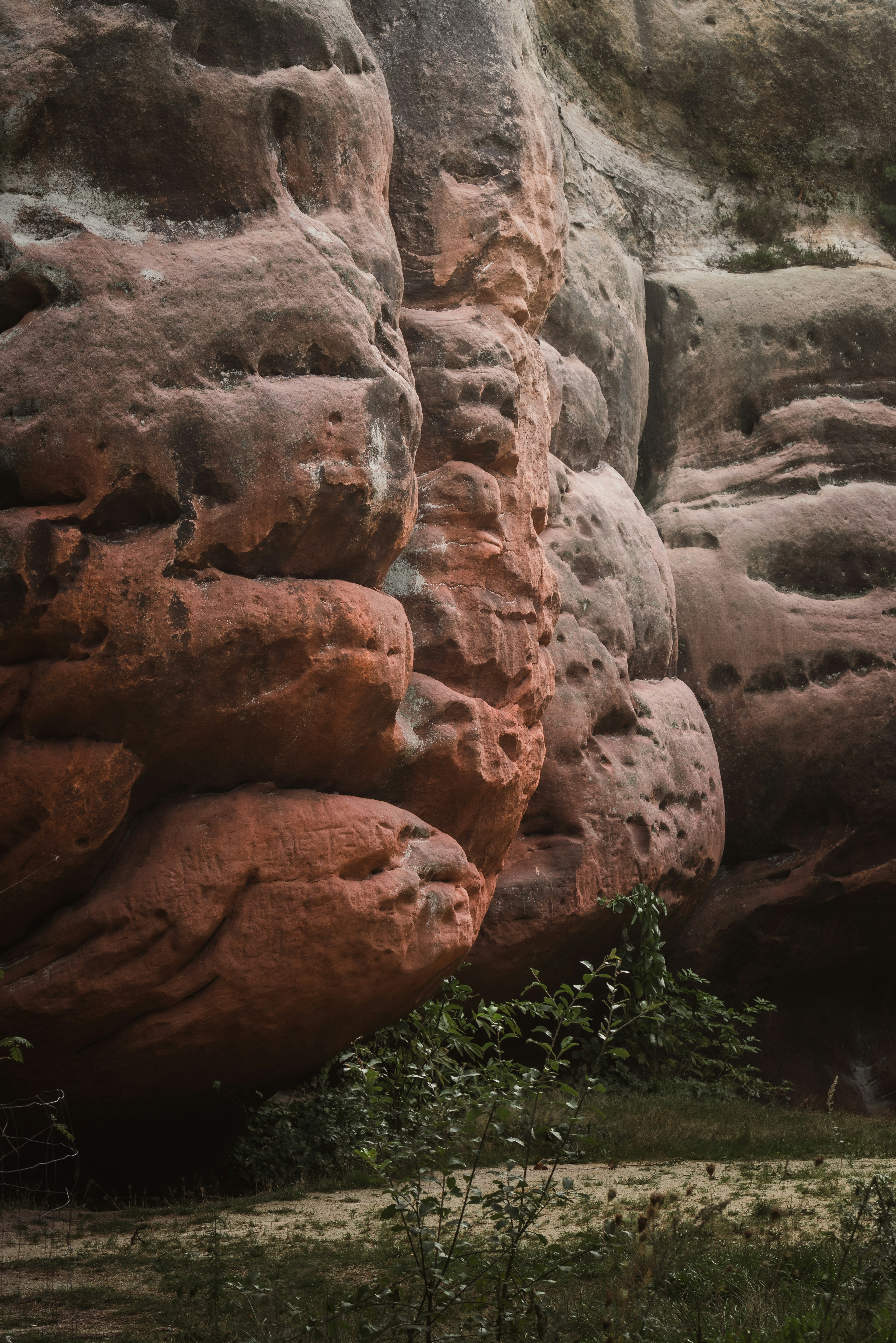 Red Rock Carvings by Quiet Creek