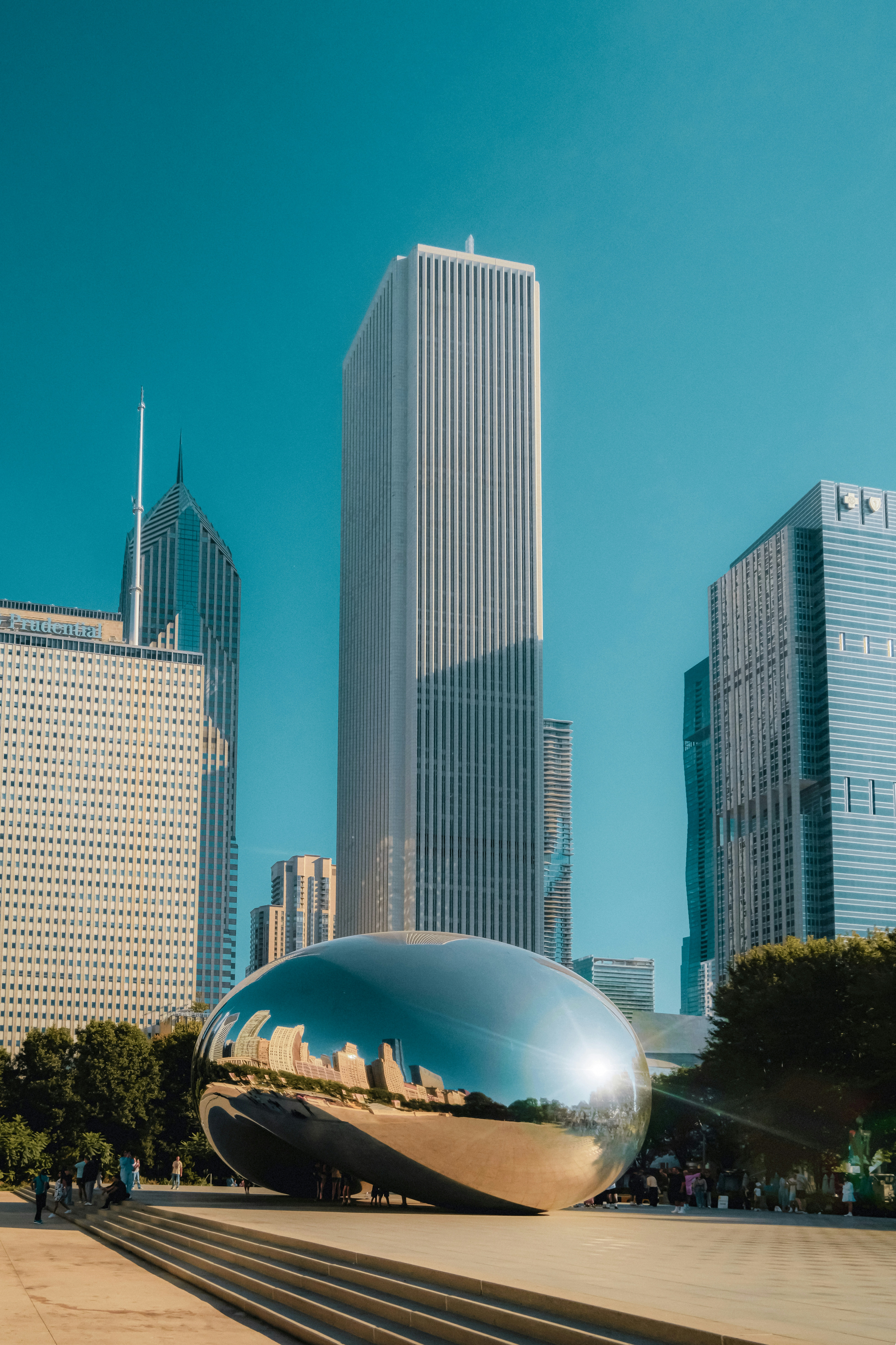 Chicago’s Glass Orb Reflects a City of Skyscrapers