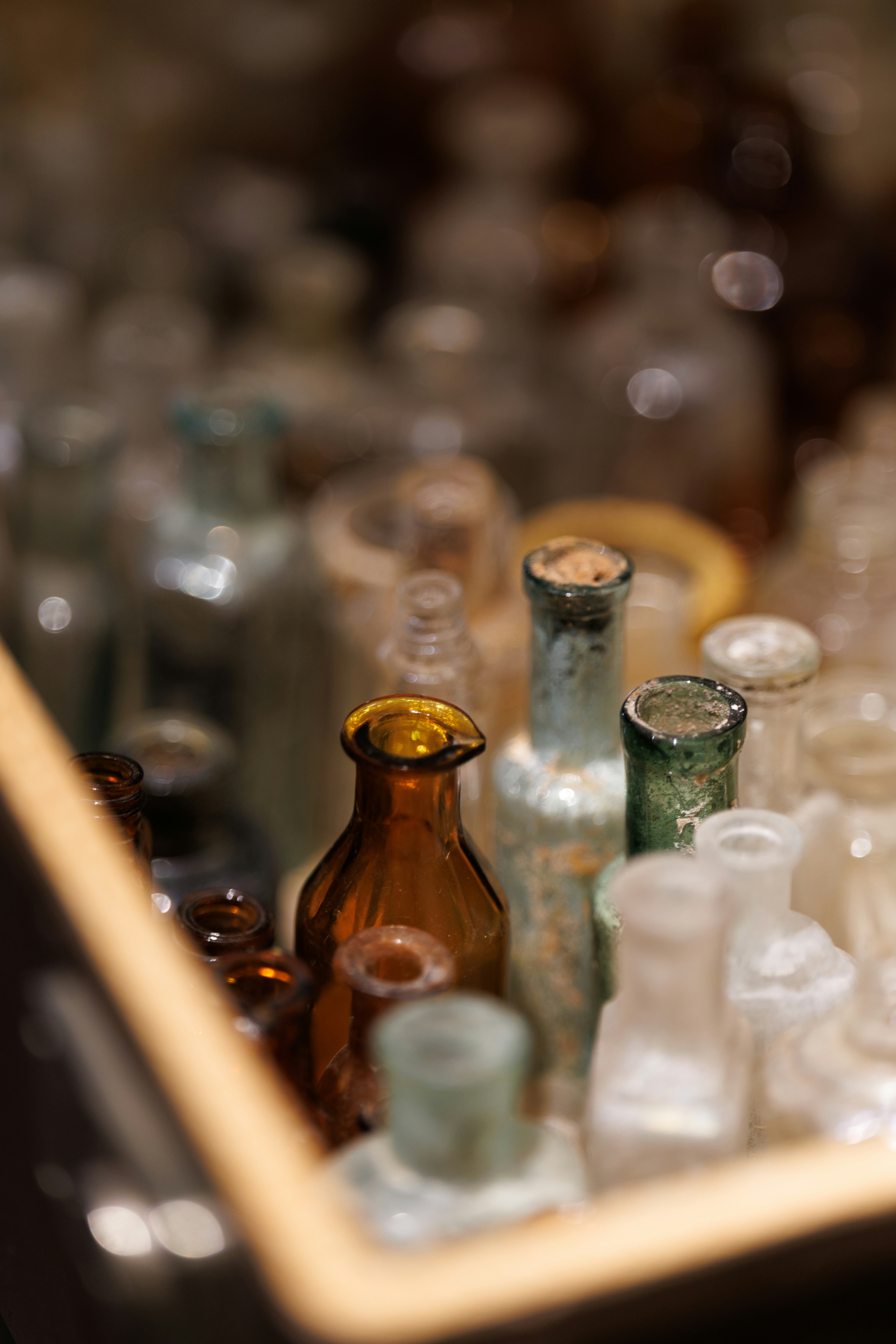 Amber Hour: A Still Life of Bottled Echoes