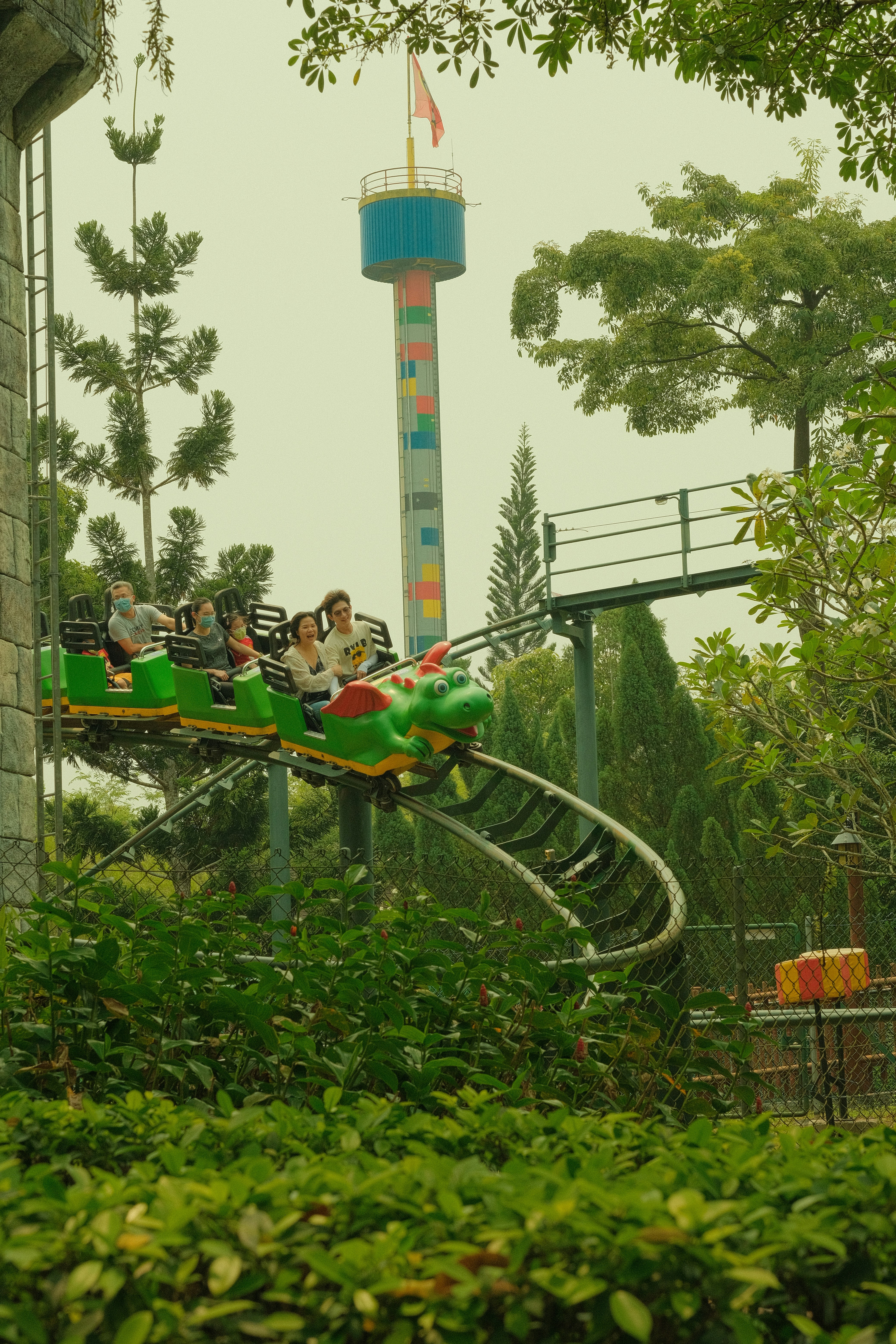 Dragon Carriage in a Green Oasis