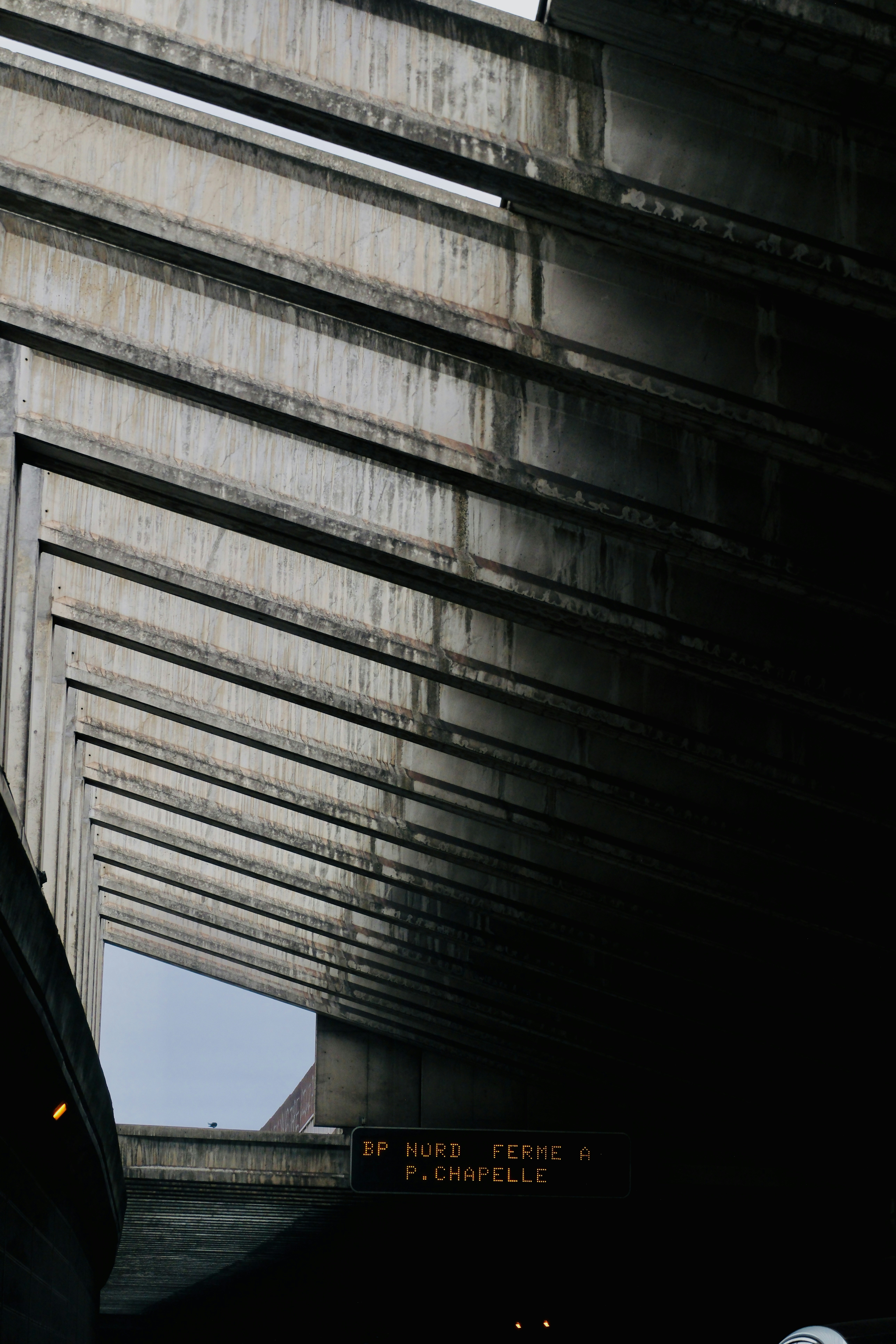 Under the Slanted Steel: A Play of Shadows in the Underground