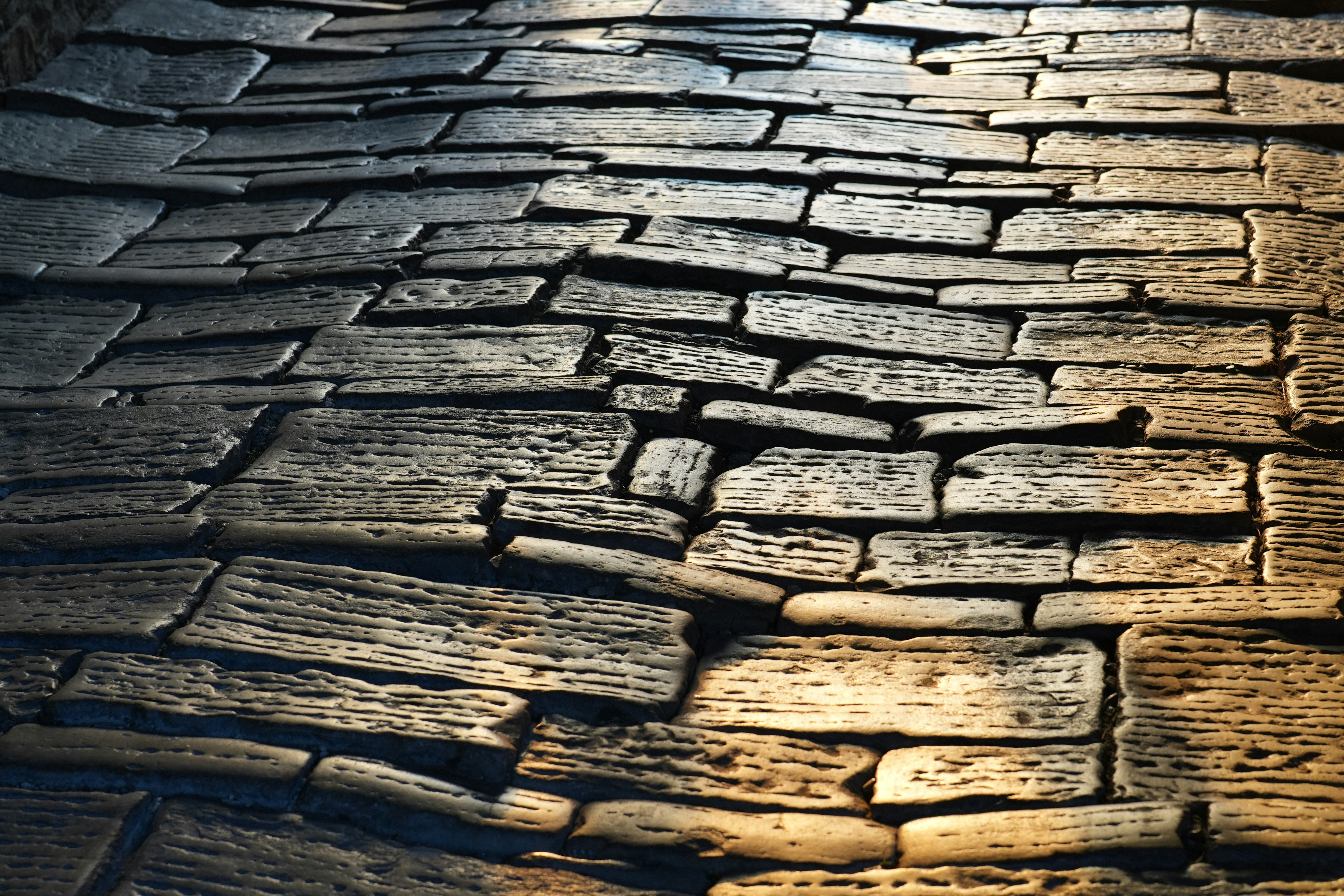 Golden Hour on Gabled Stones
