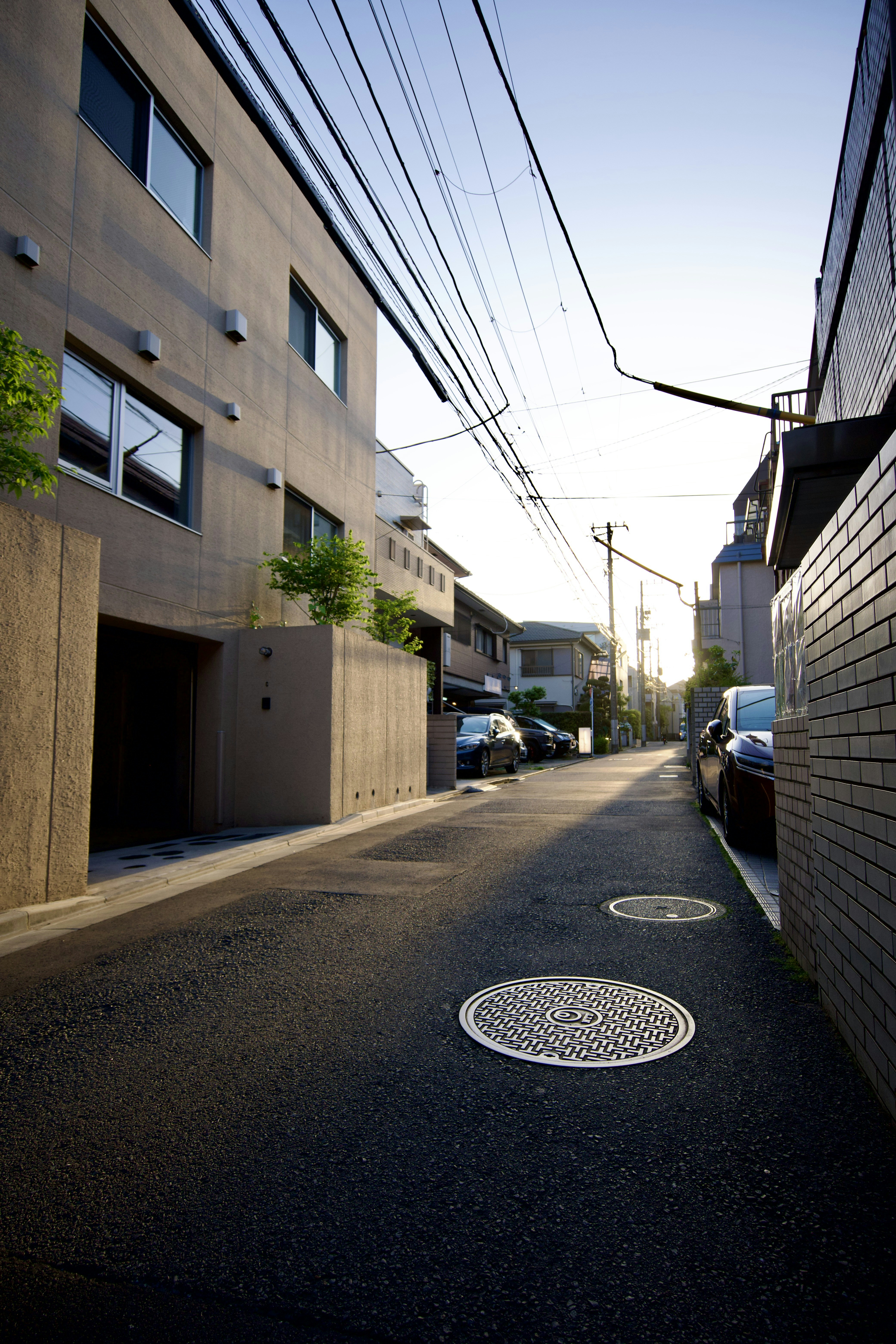 Late Afternoon Alley: Quiet Geometry Between Buildings
