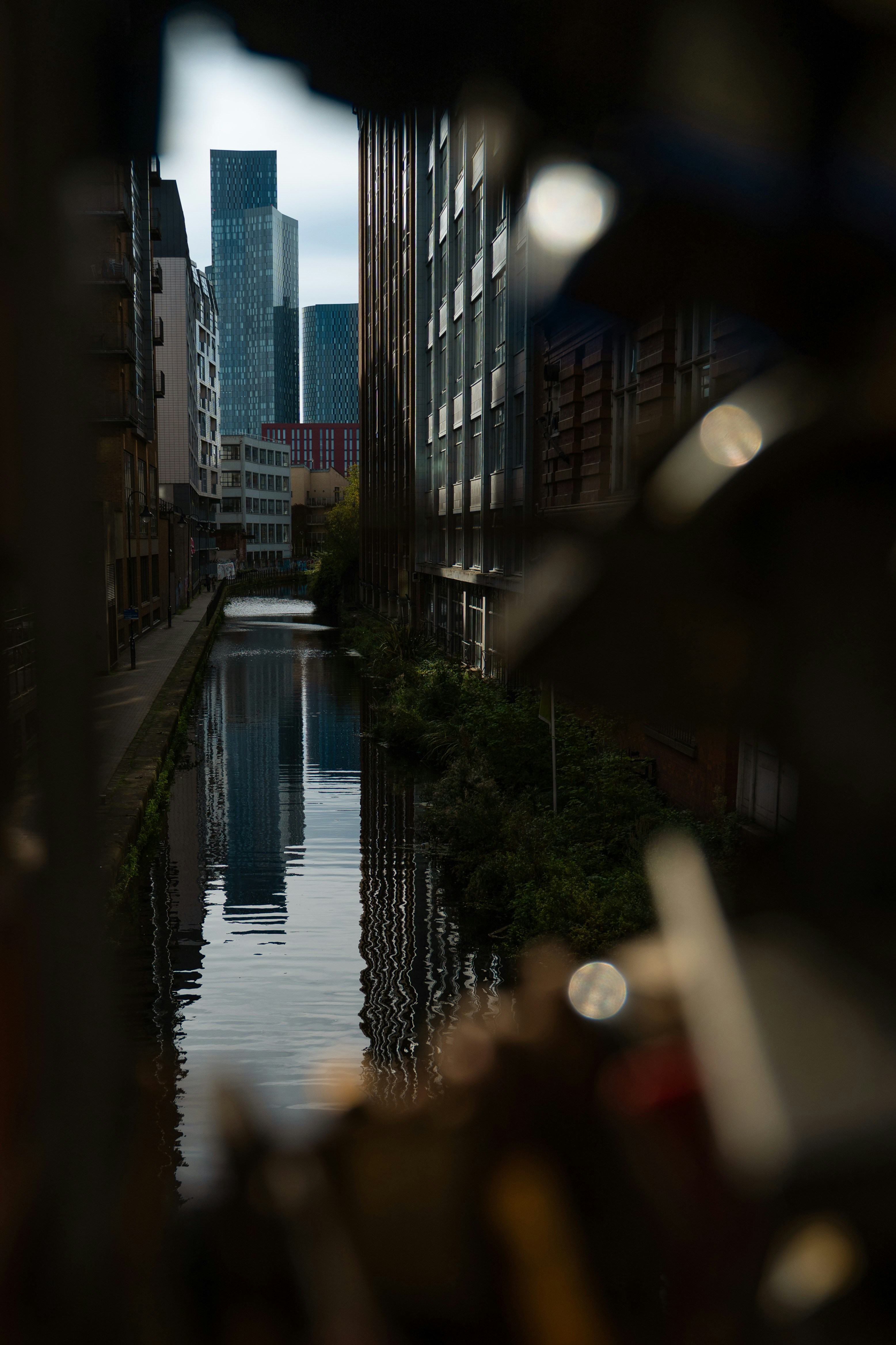 Canalway between Glass and Brick