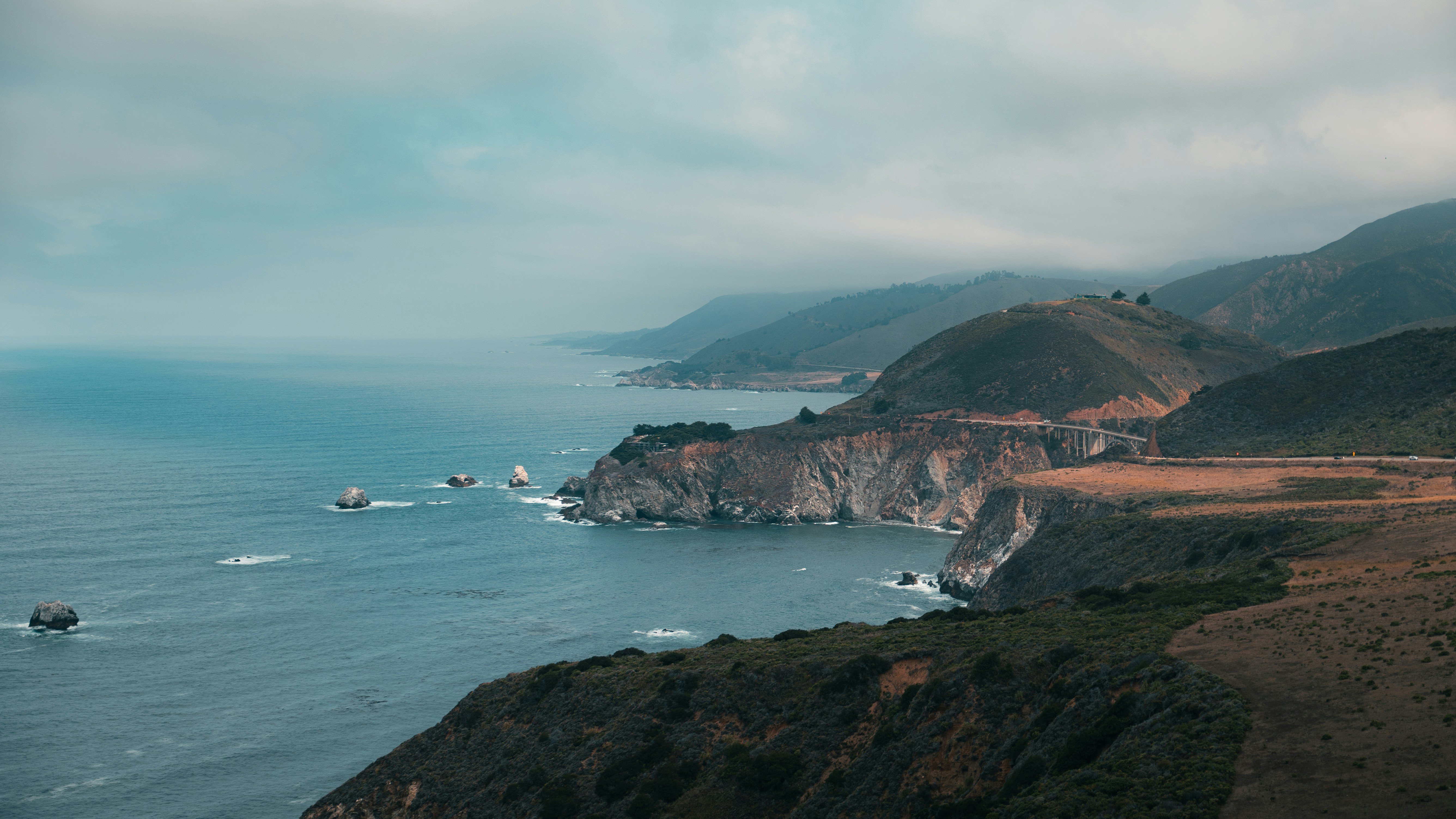 Cliffside Coastline: Quiet Promontory meeting the Atlantic