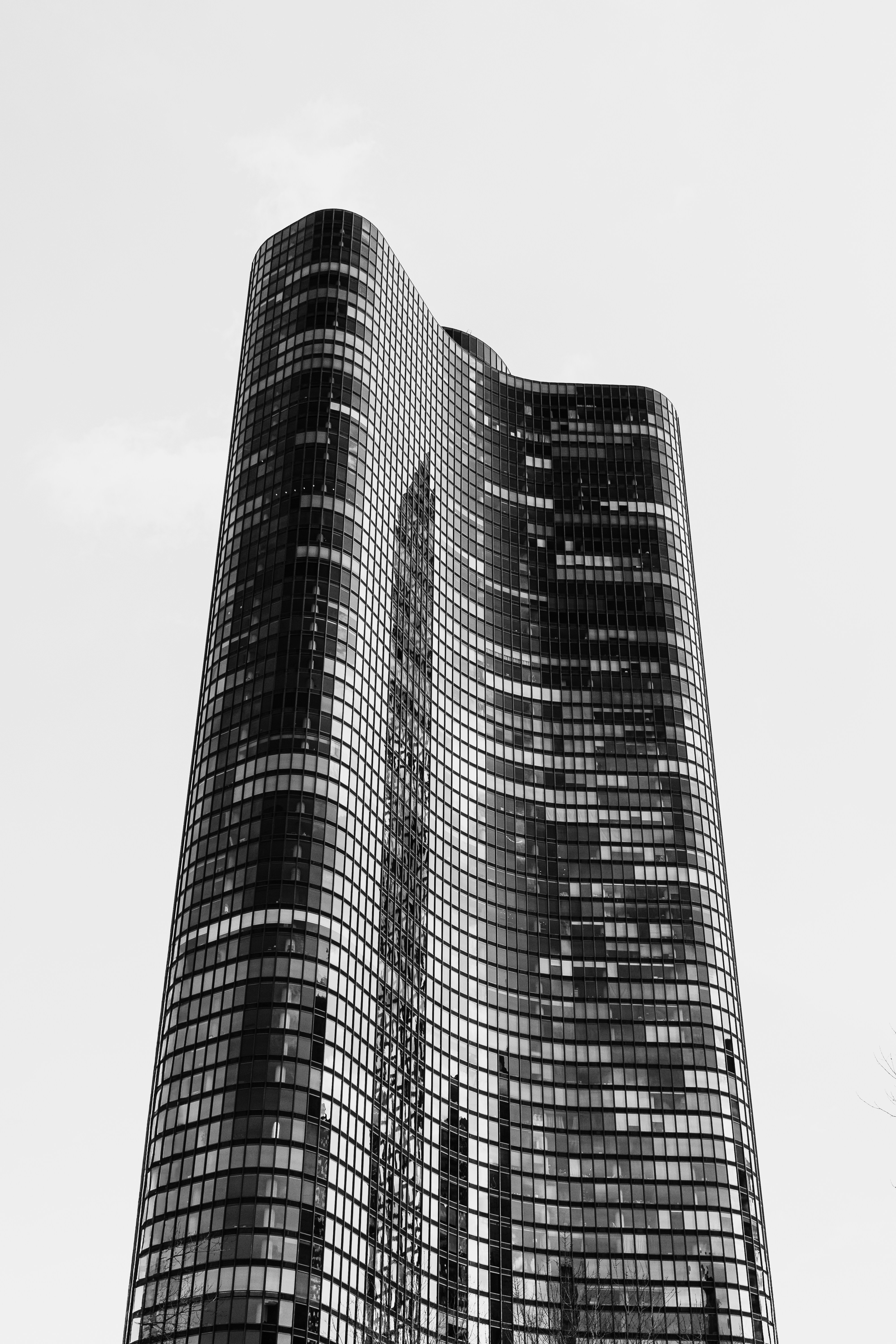 Monolithic Glass: A Towering Wave of Facades