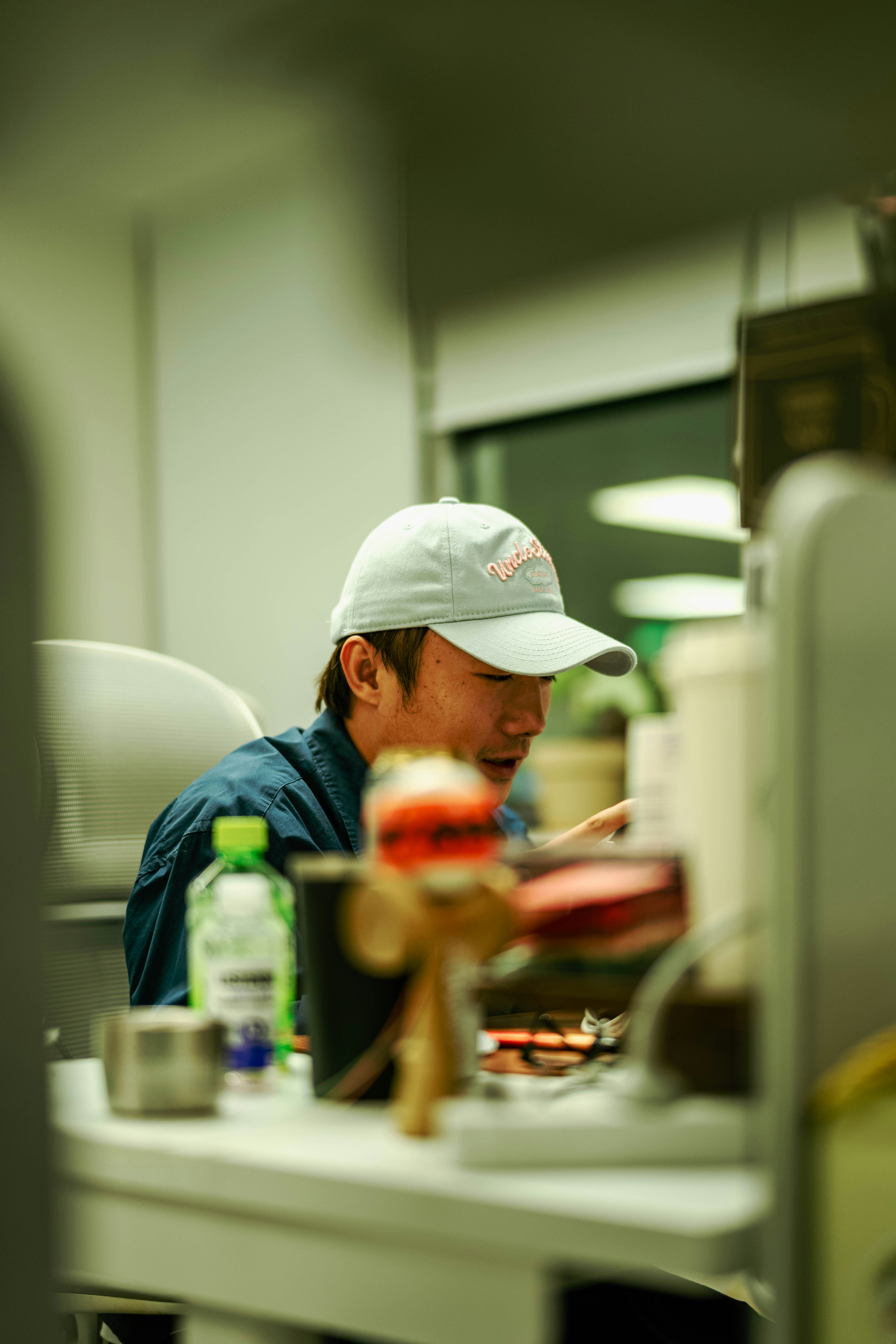 Midday Focus: A Quiet Moment at the Workbench