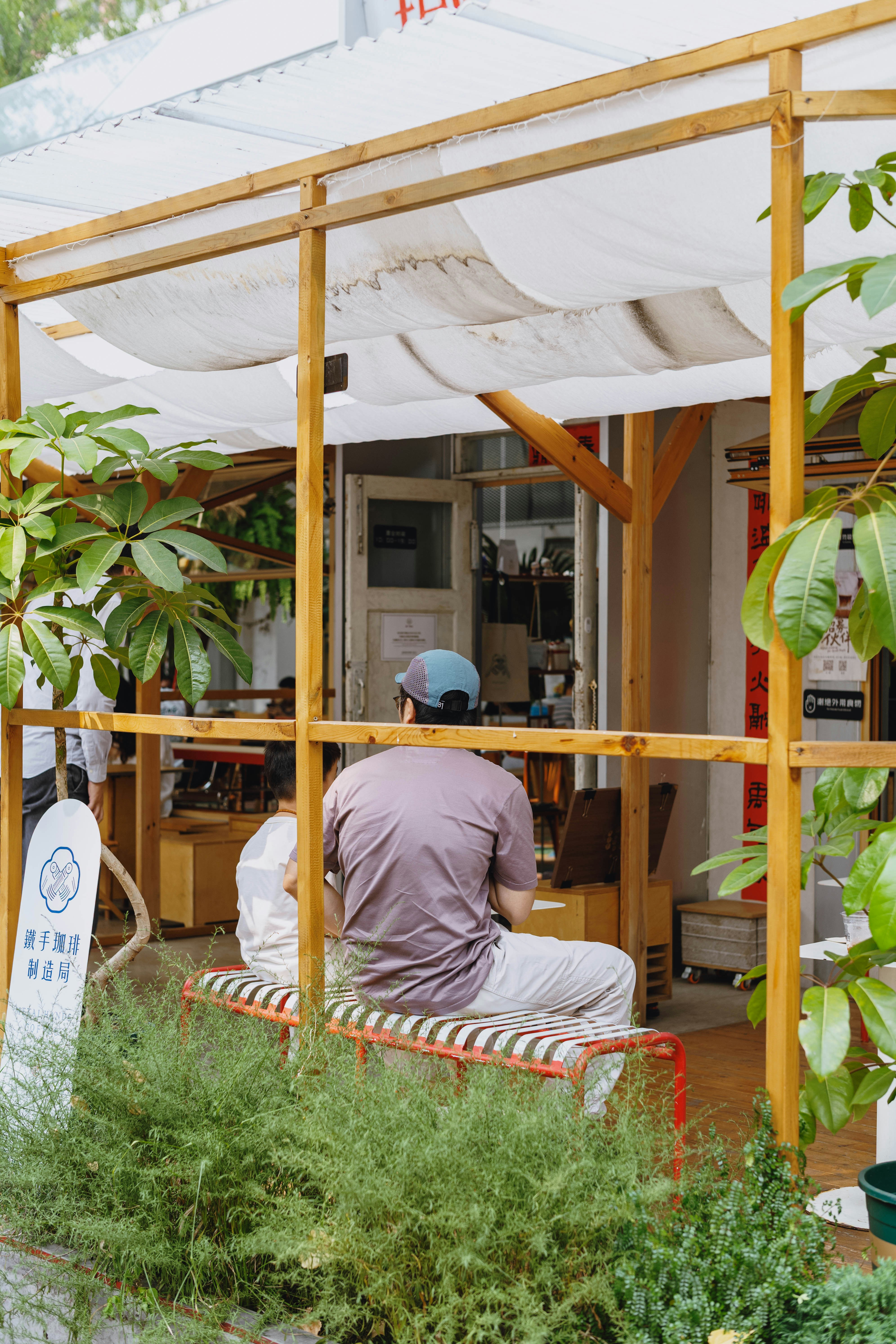 Back to Work: A Moment of Quiet in the Workshop Garden