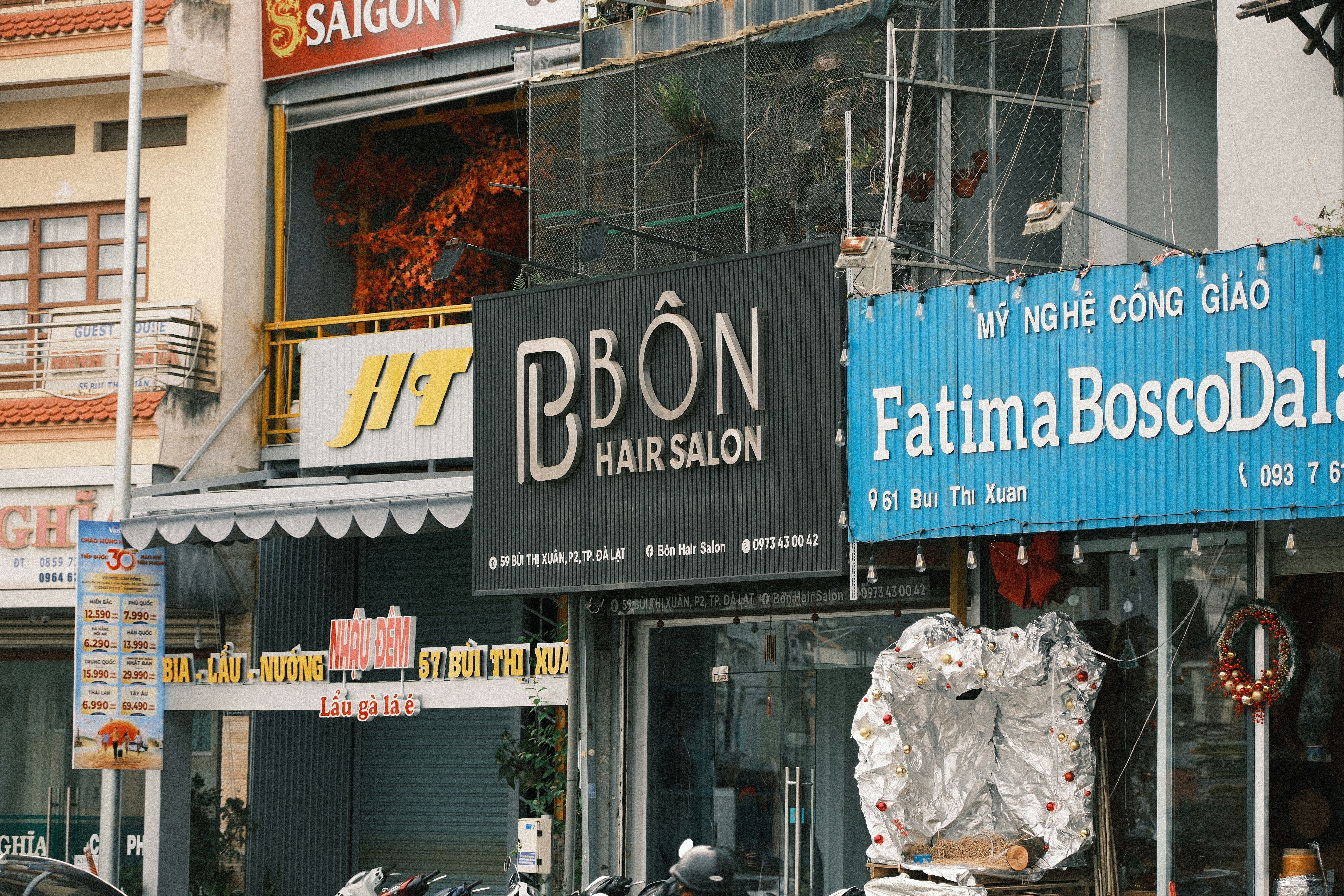 City Signboard Alley: Hair Salon, Fatima Bosco