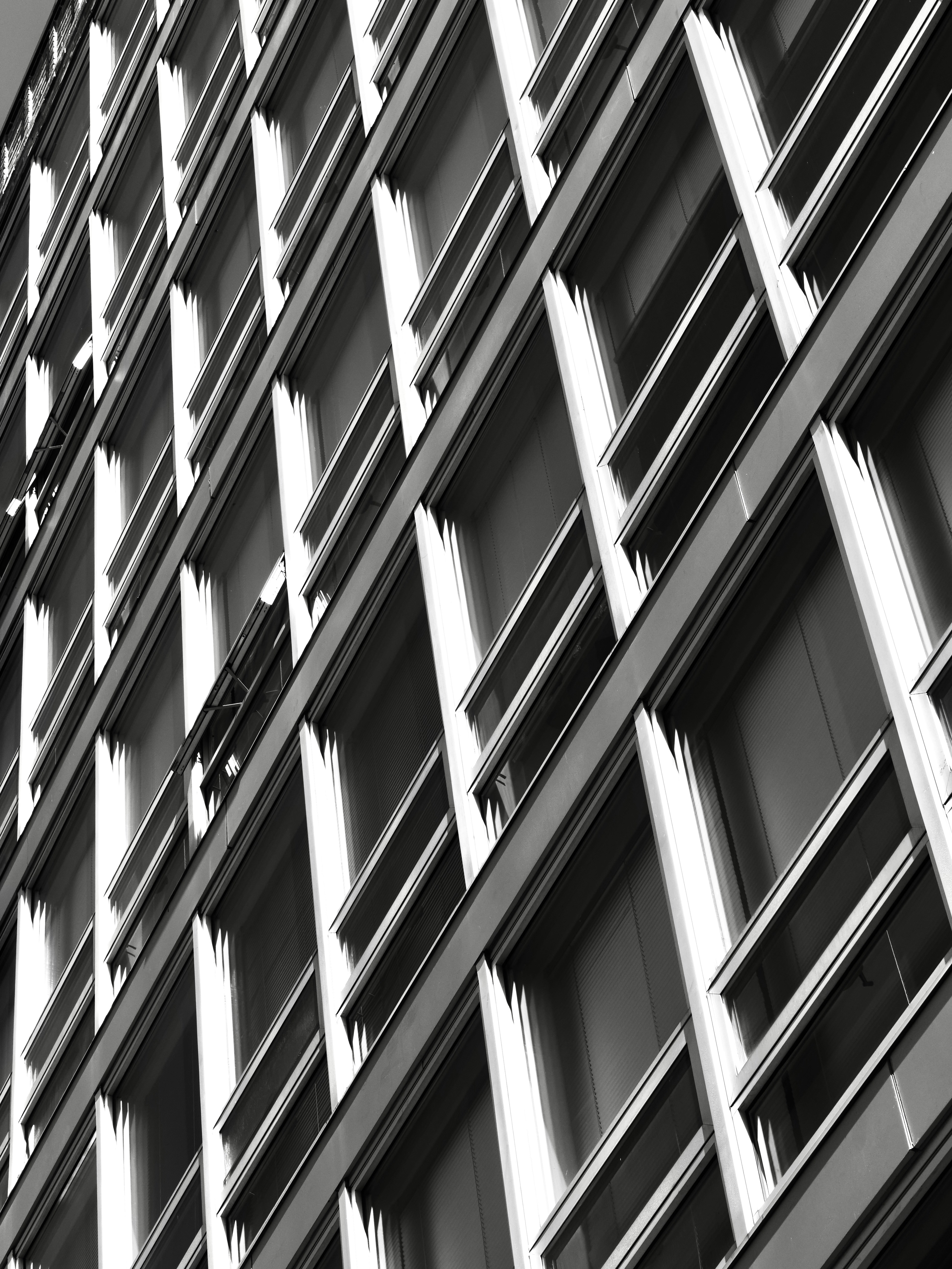 Repeating Facets: A Diagram of Angles in a Facade