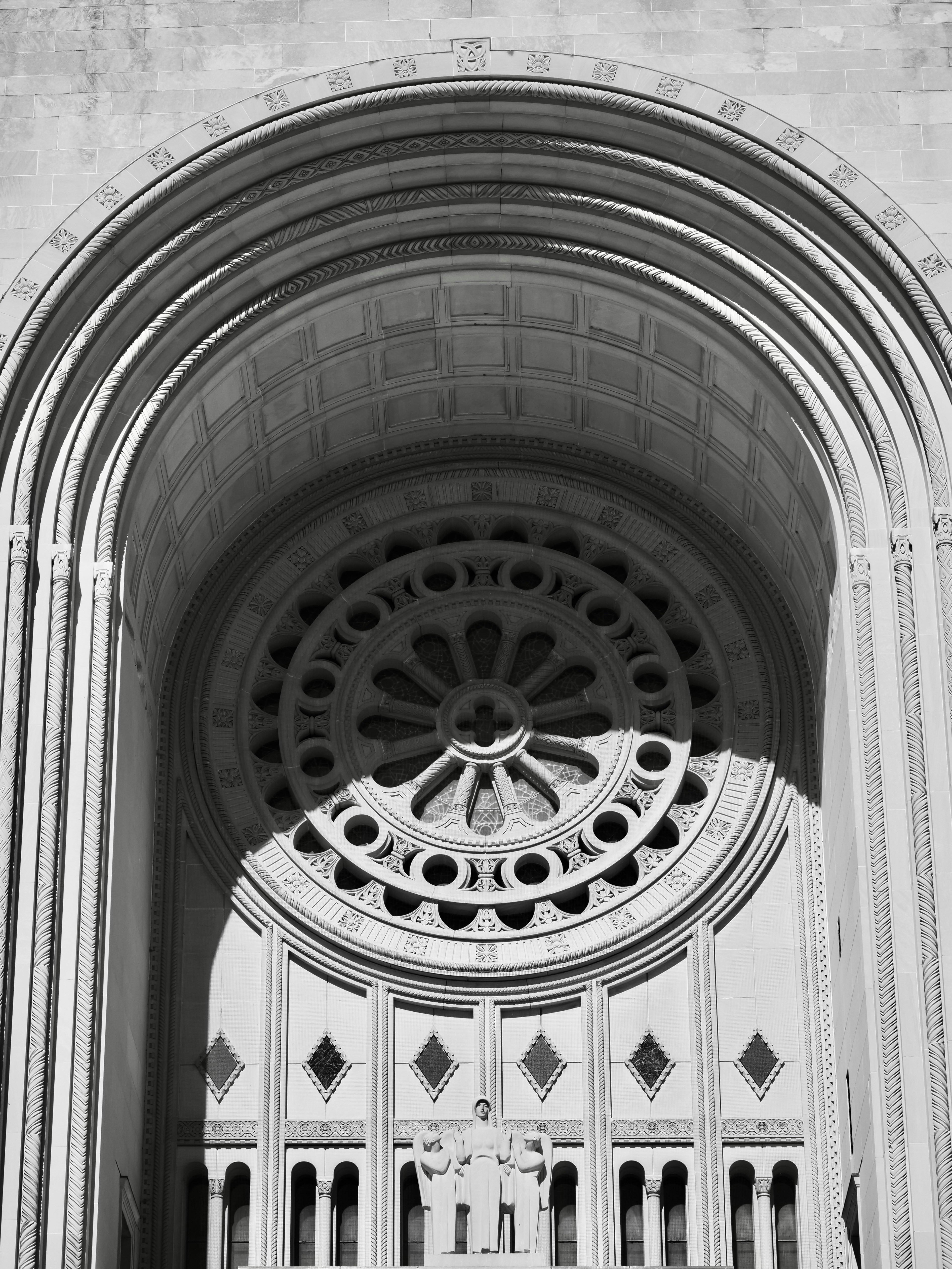 Architectural Echo: The Circular Portal of Silence